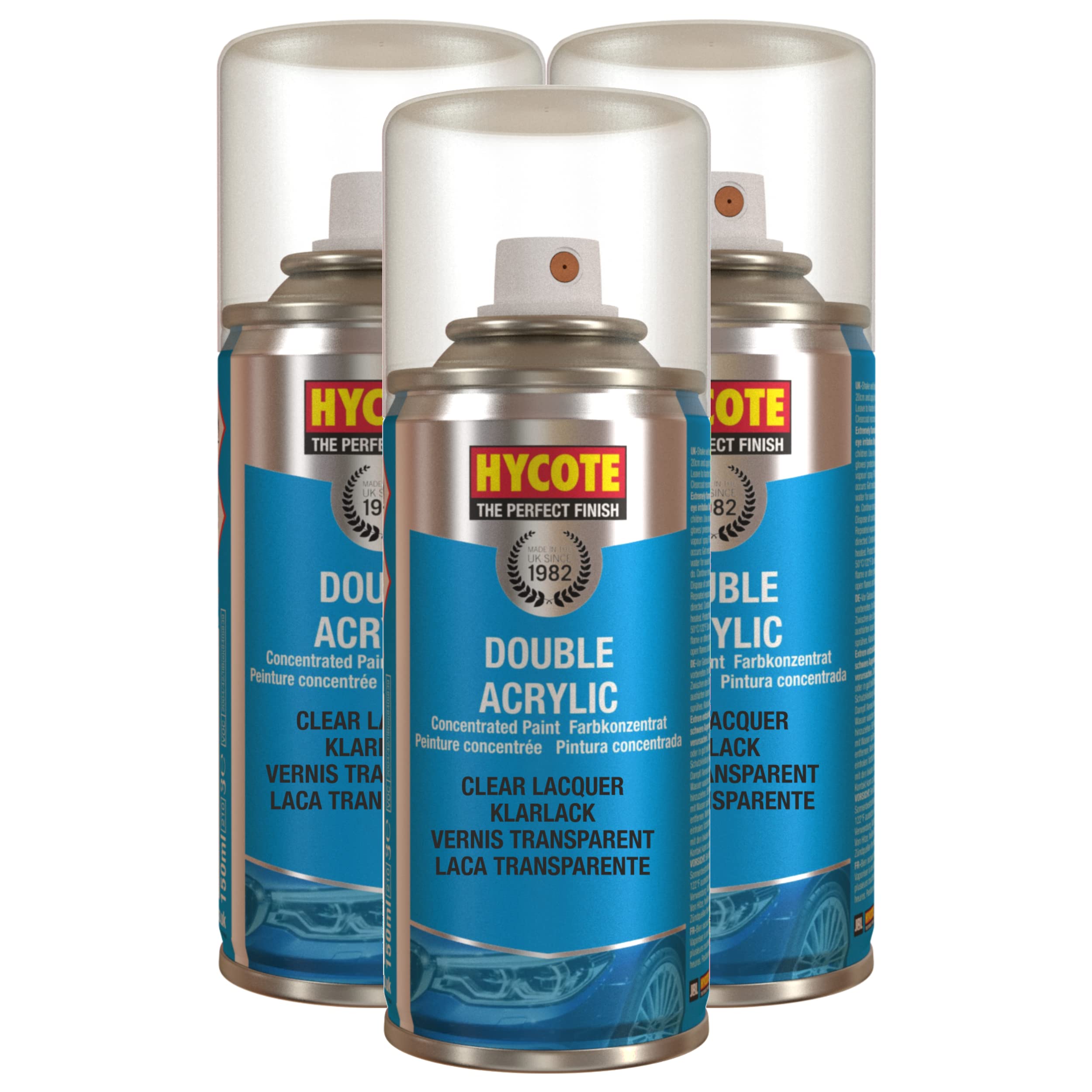 Hycote Clear Lacquer 150ml (Pack of 3) : Amazon.co.uk: Automotive