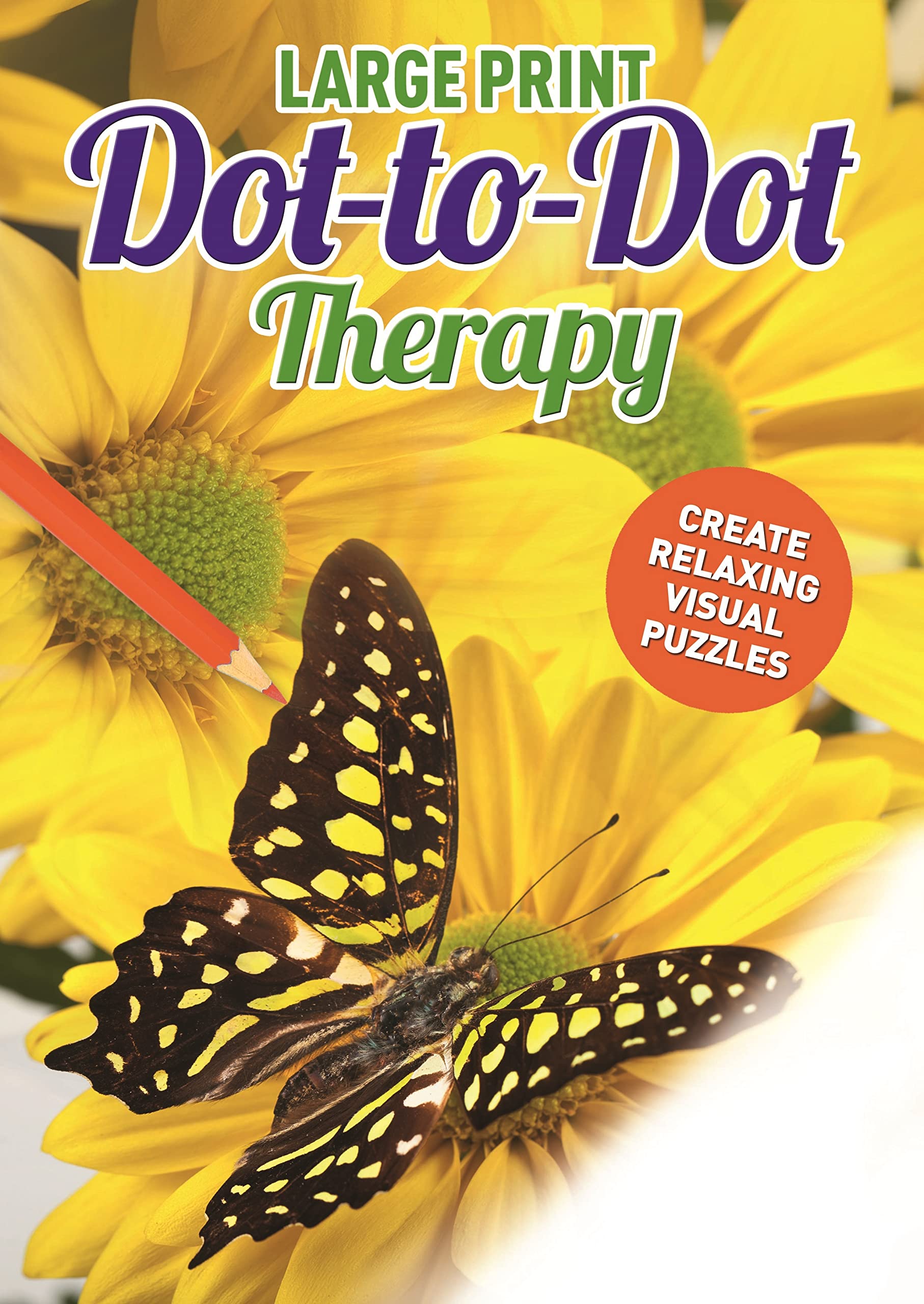 Large Print Dot-to-Dot Therapy: McDonald, Georgina: 9781788283243 ...