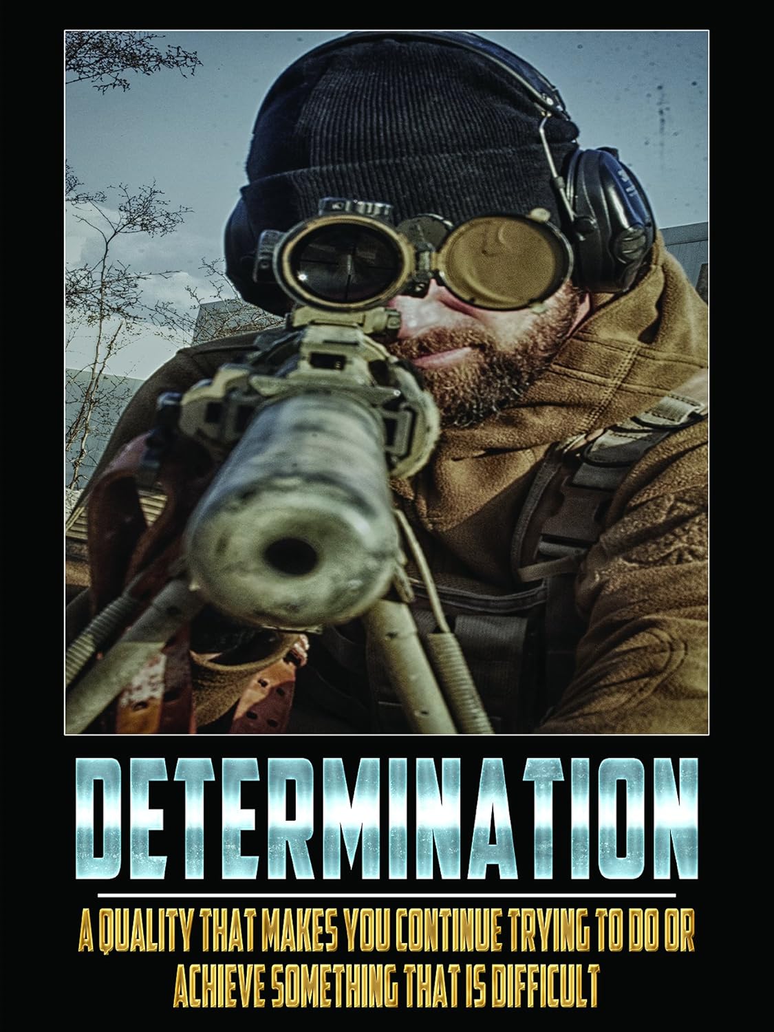 Amazon.com: Sniper Police Officer Poster Police Motivational Poster Law ...