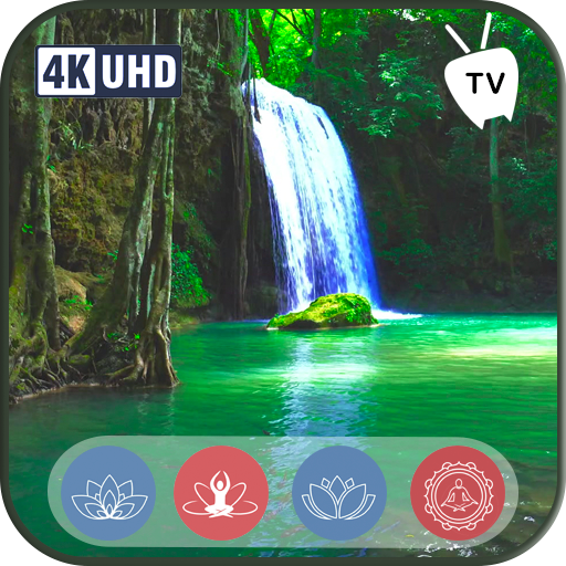 Zen Cascade Oasis - Meditative Waterfall Screensaver for Fire TV and ...