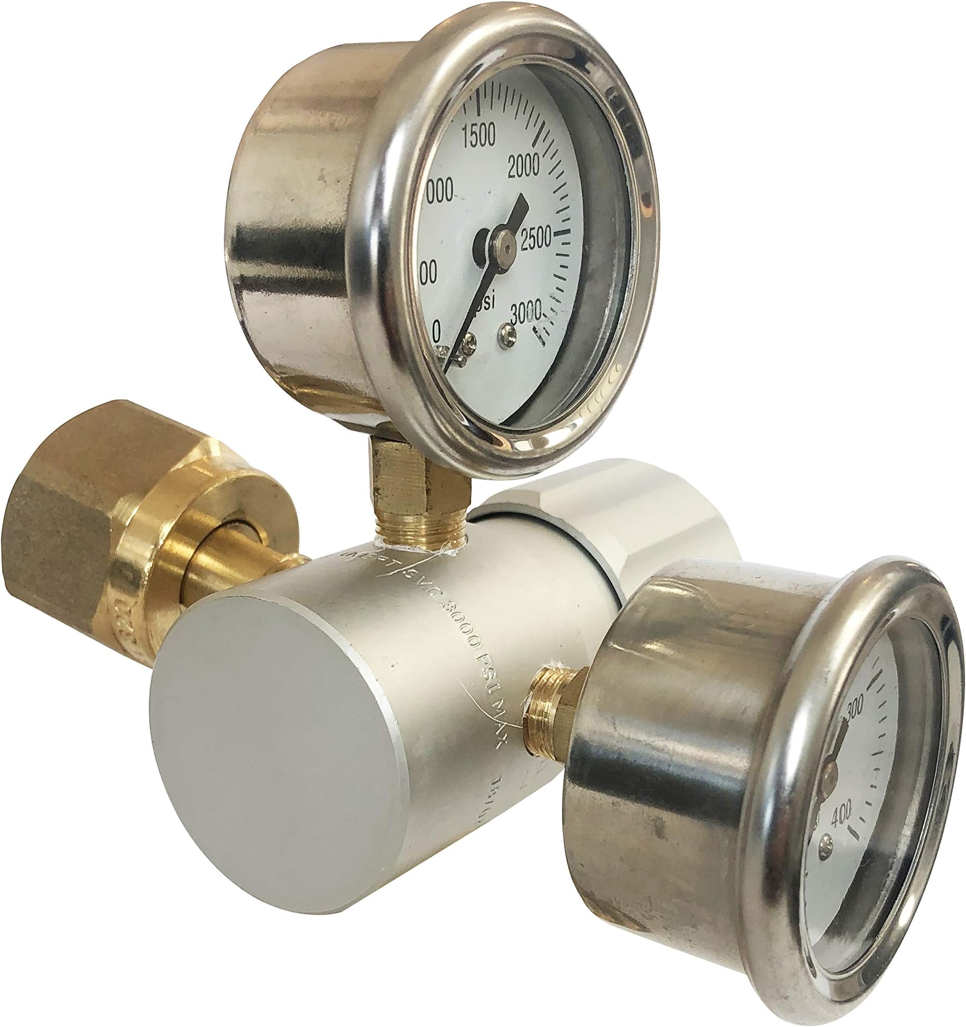Kegerator Co2 Tank High Flow CO2 Regulator 475 PSI - Carbon Dioxide ...