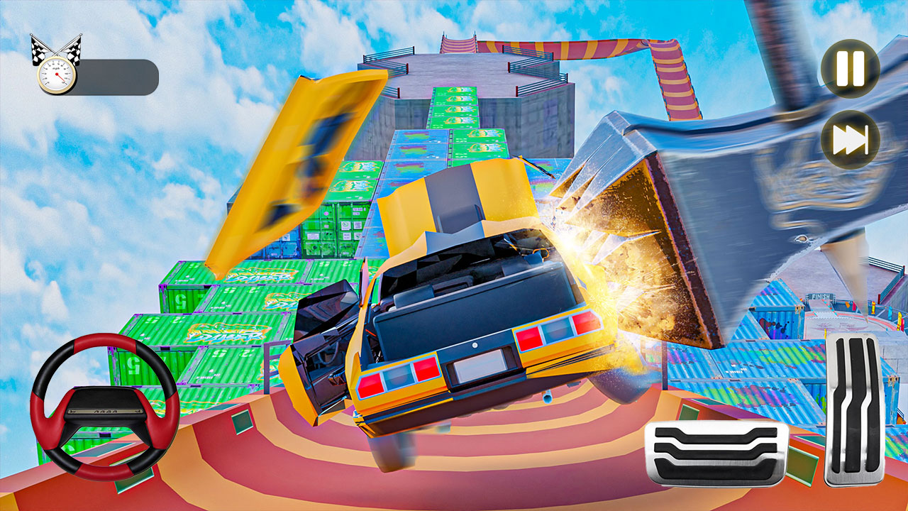 Real Car Crash Simulator 3D Game 2023, Ultimate Demolition Derby Car ...