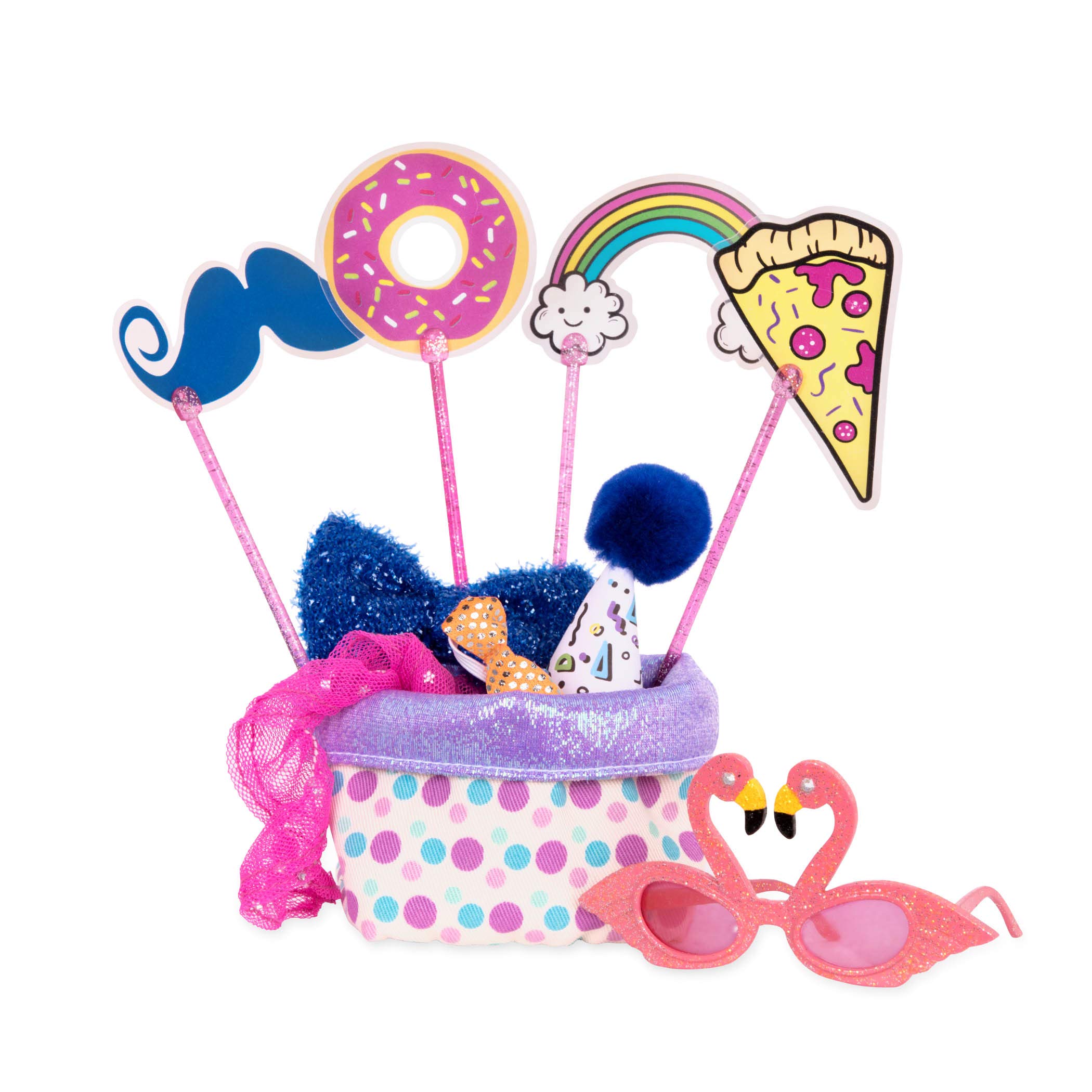 Amazon.com: Glitter Girls – Props of Fun! – Doll Photo Booth Props for ...