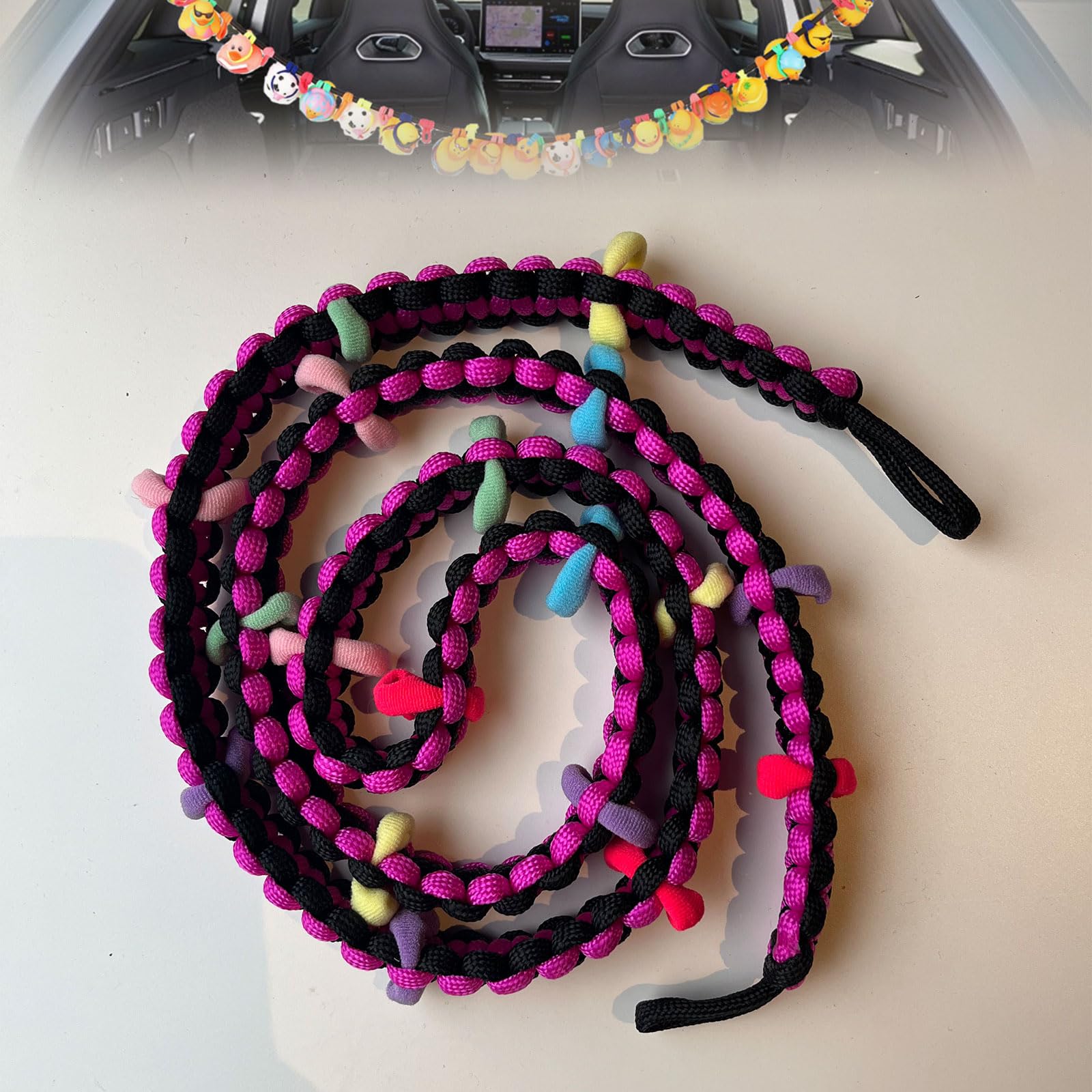 Amazon.com: Durable Paracord Duck Holder for Jeep Wrangler | Adjustable ...