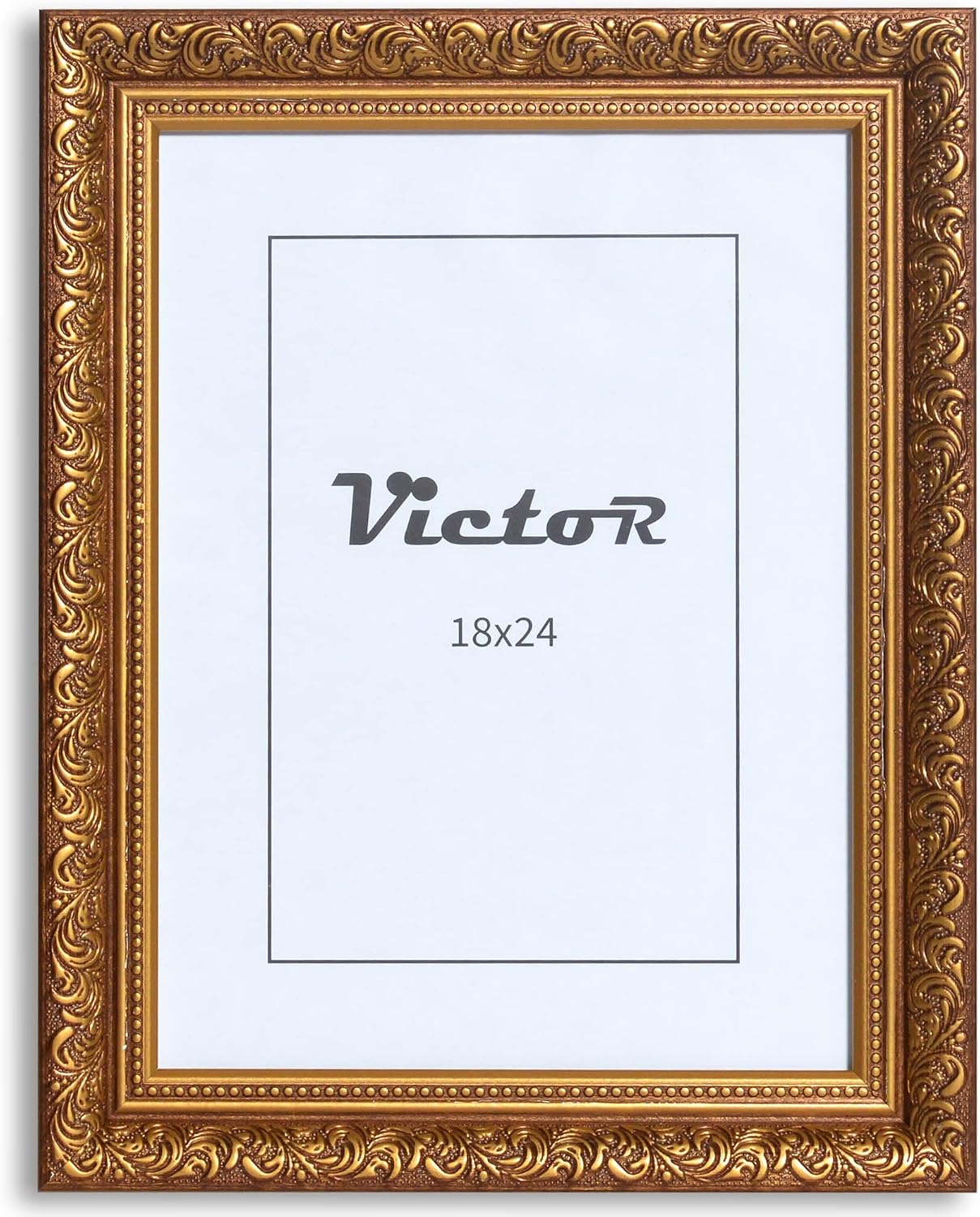 Victor Vintage Picture Frame Rubens in 18x24 cm Brown Gold - Moulding ...