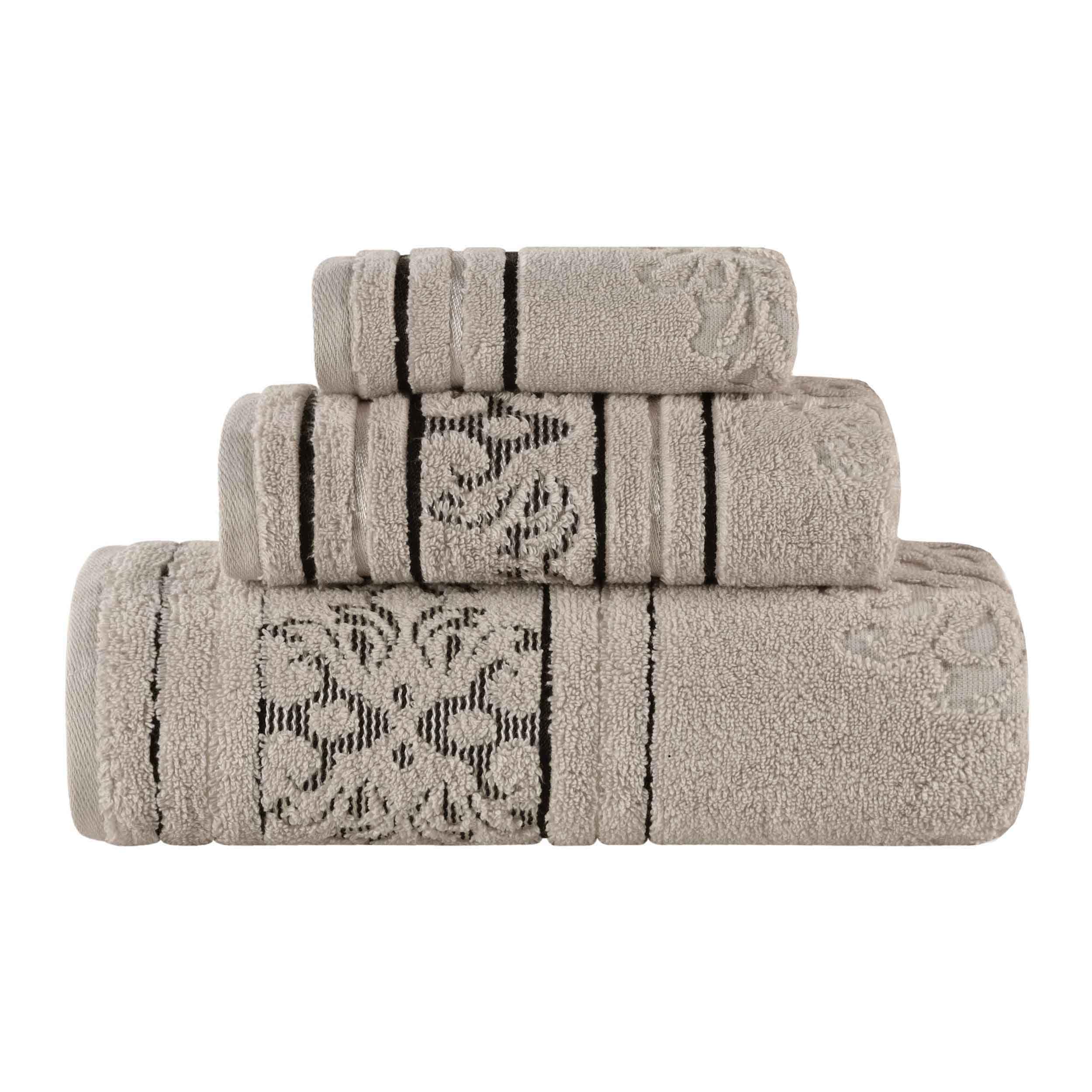 Amazon.com: Superior Cotton 3 Piece Towel Set, includes 1 Bath, 1 Hand ...