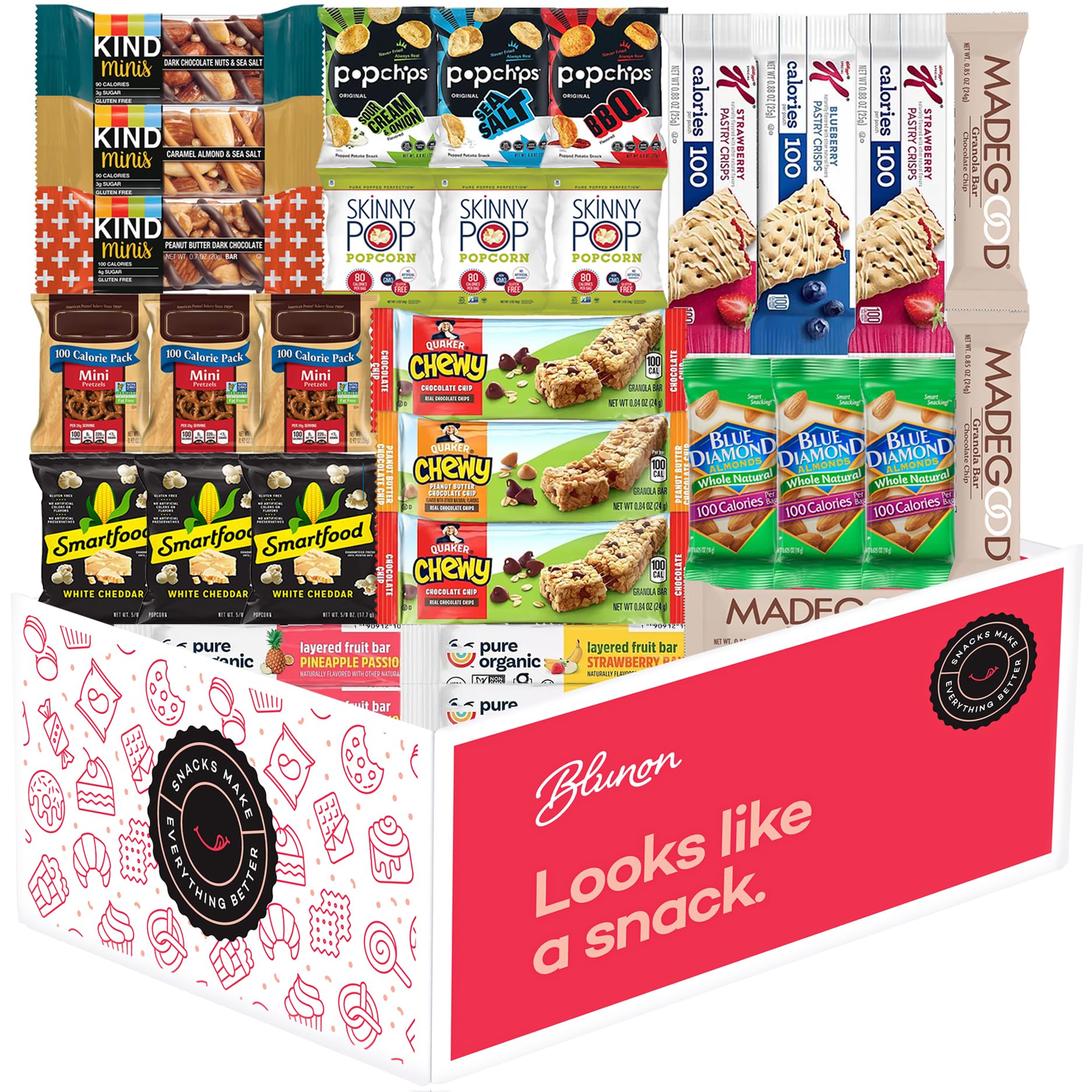 Snapklik.com : Low Calorie Snacks Variety Pack - 100 Calorie Snack ...