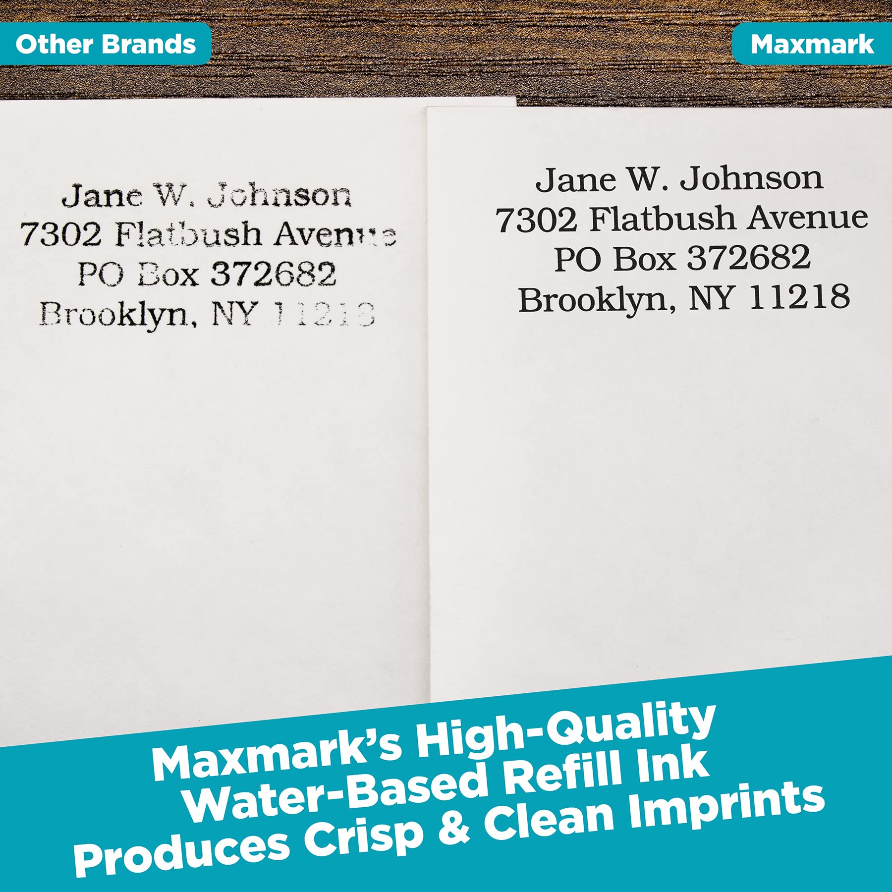 Snapklik.com : MaxMark Premium Refill Ink For Self Inking Stamps And ...
