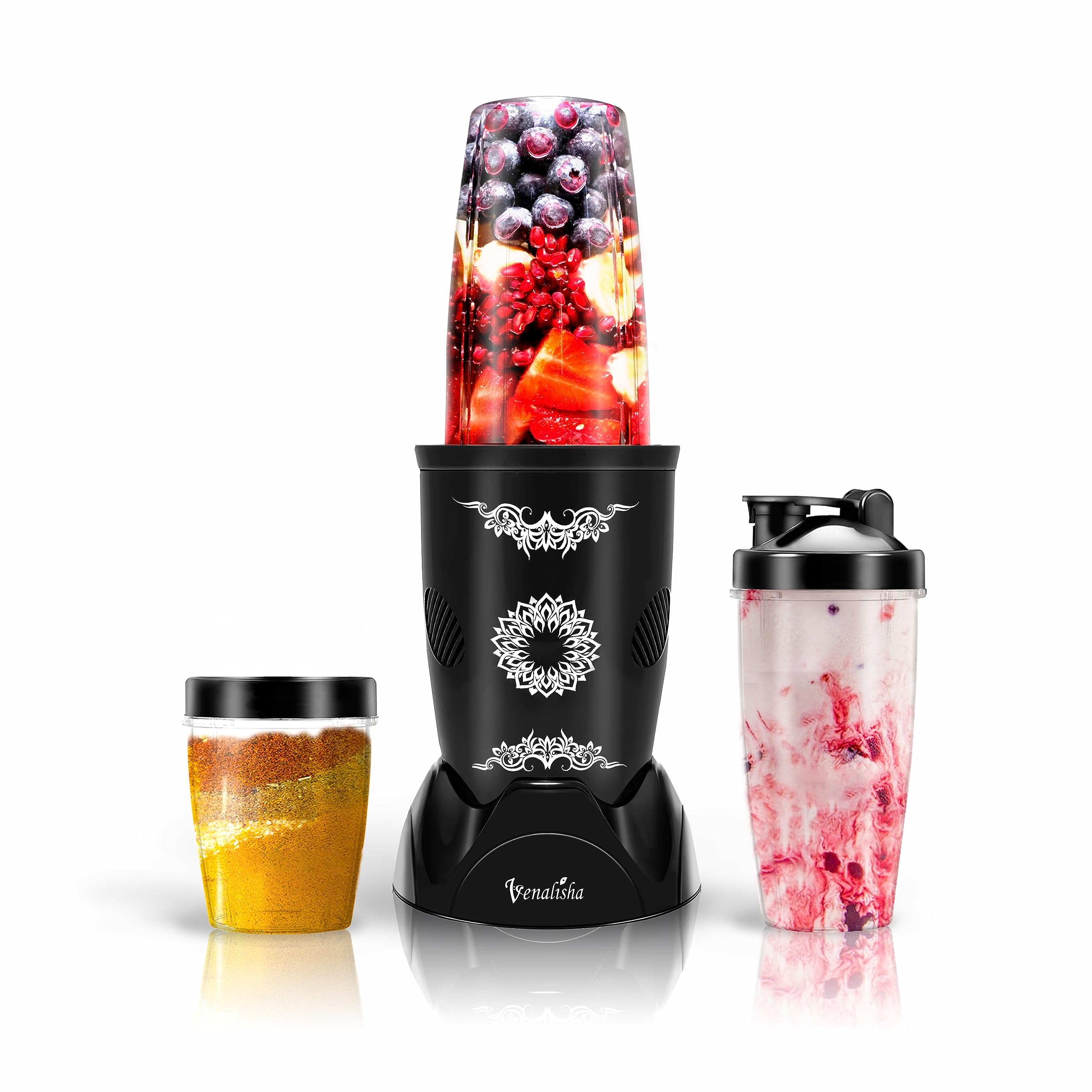 Buy Venalisha Nutrimix Mixer, Grinder & Blender | Powerful 450W 22000 RPM motor | Sharp ...