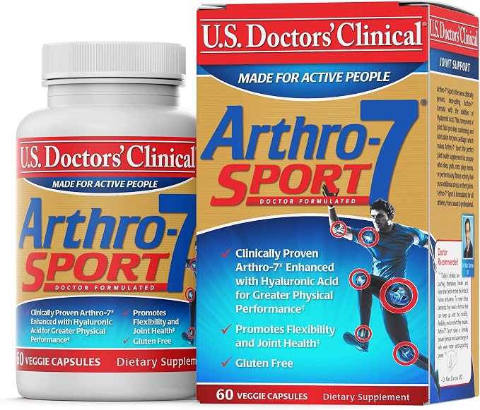 Amazon.com: U.S. Doctors’ Clinical Arthro-7 Sport - Clinically Proven ...
