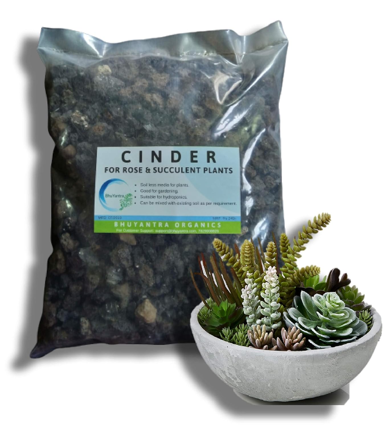 Bhuyantra Waste Management - Natural Cinder for Succulents and Plants ...