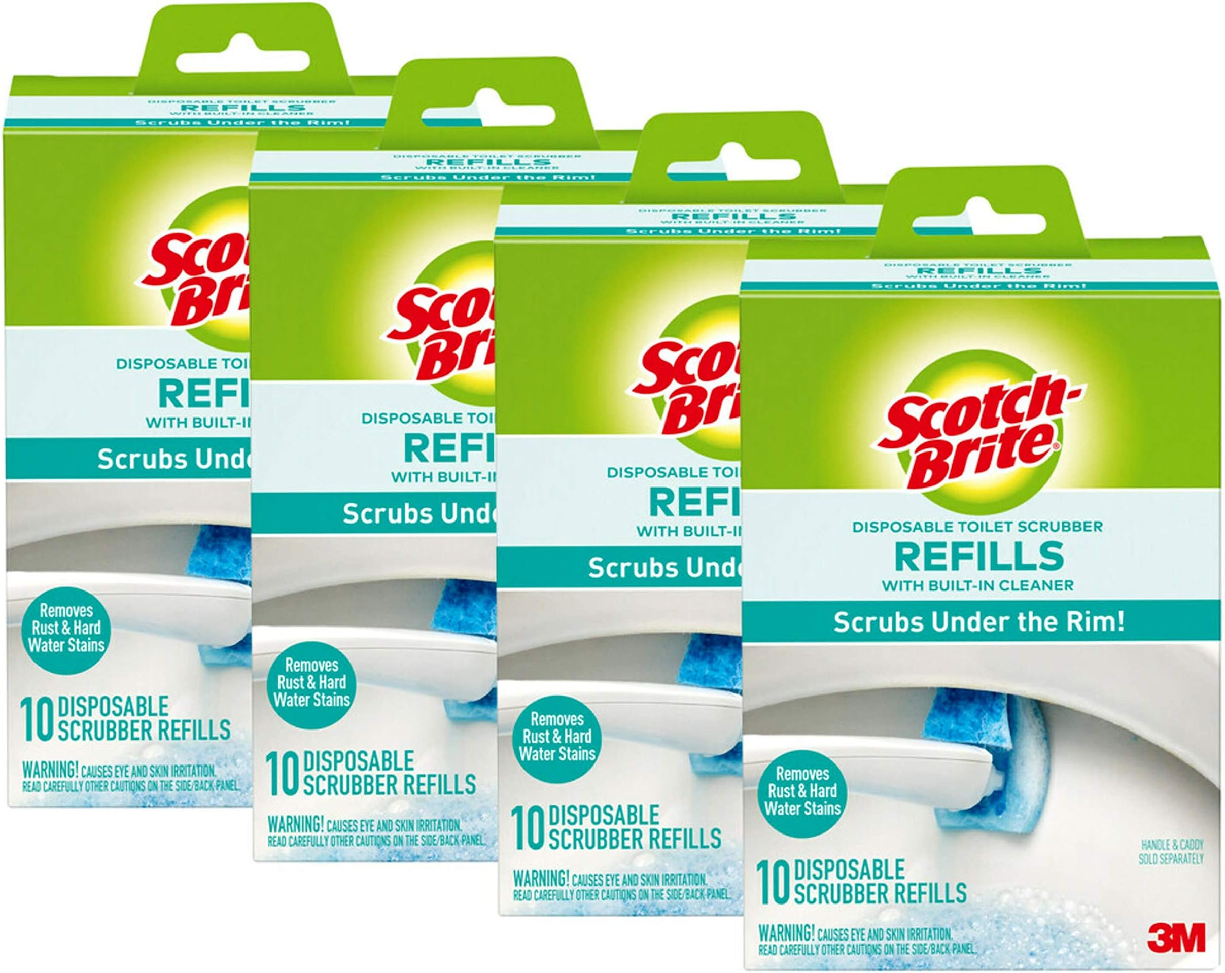 Amazon.com: Scotch-Brite Power Scour Toilet Cleaning System, Toilet ...