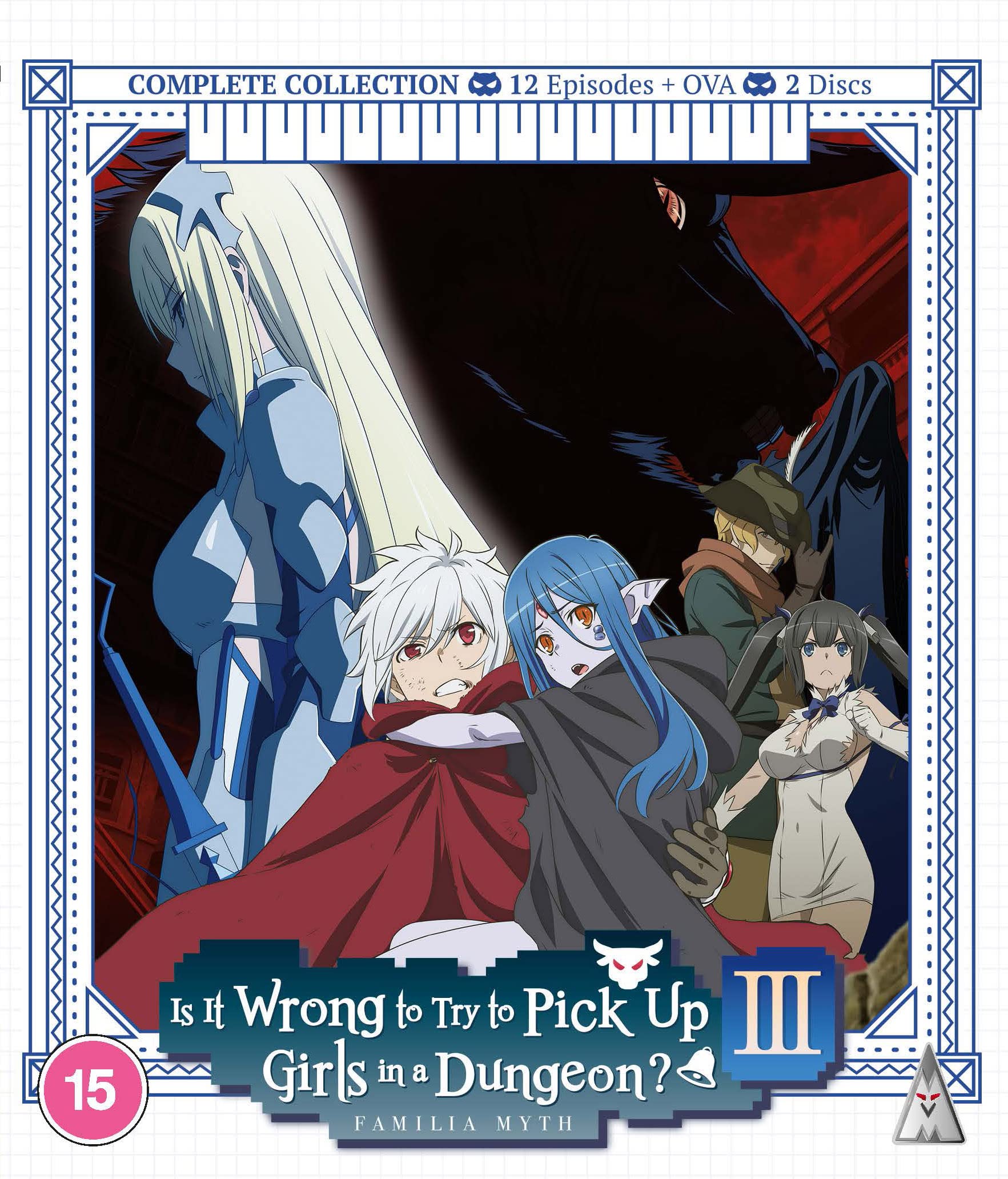 Is It Wrong to Pick Up Girls in a Dungeon S3 [Blu-ray]: Amazon.de ...
