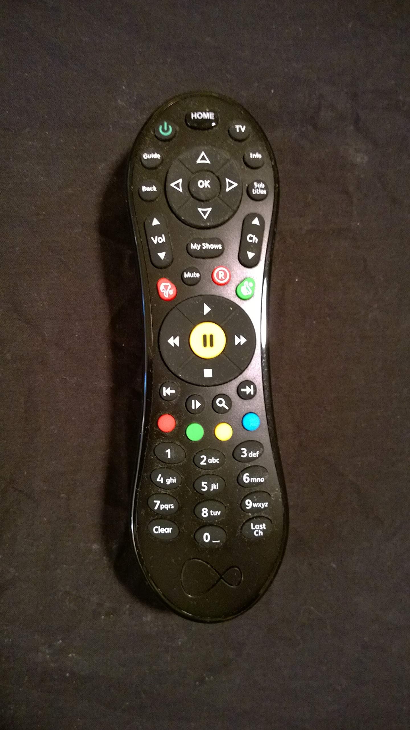 Virgin Virgin v6 Media MINI V6 TiVo Remote Control: Amazon.co.uk ...