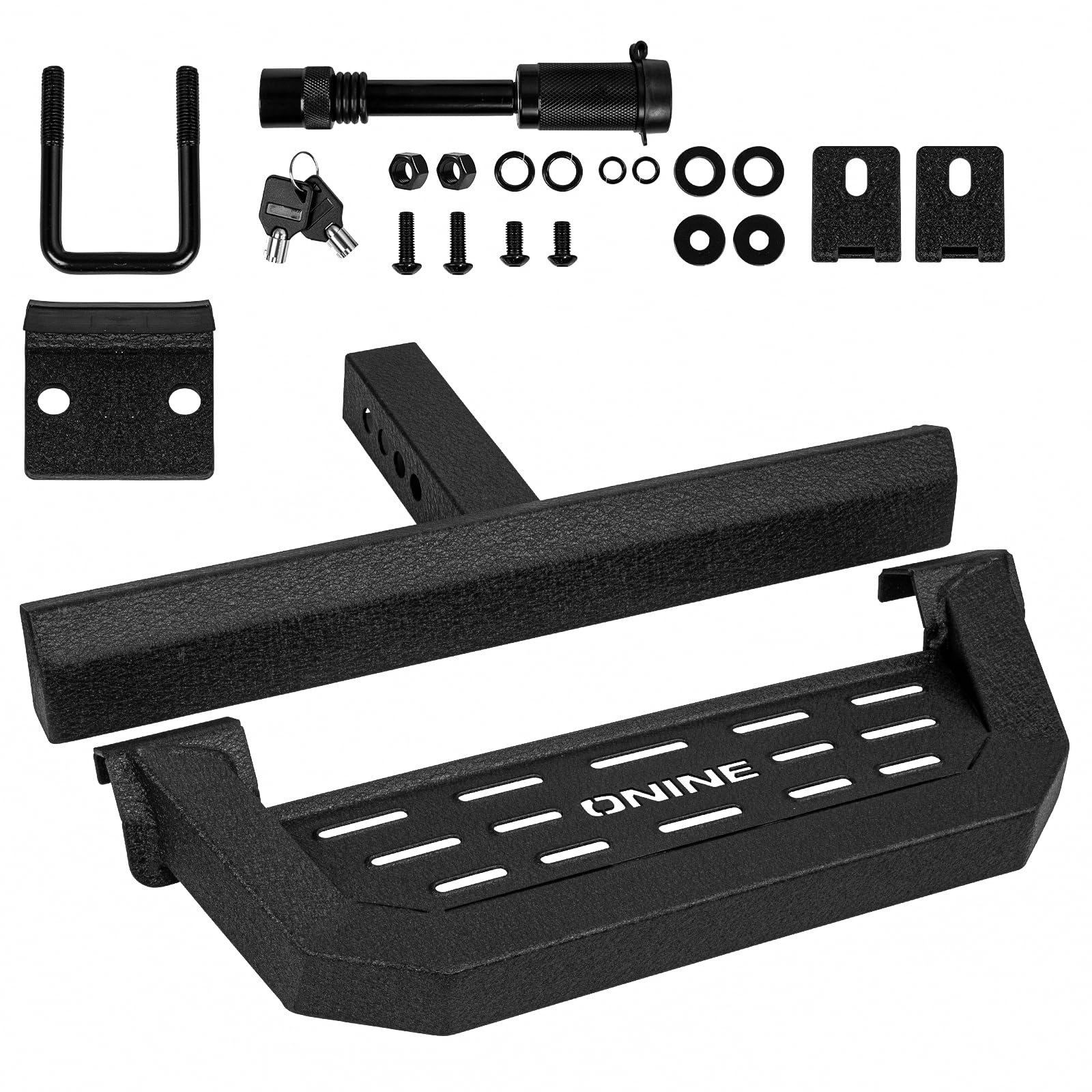 Snapklik.com : ONINE Combo Hitch Step For 2 Inch Receivers, Heavy Duty ...