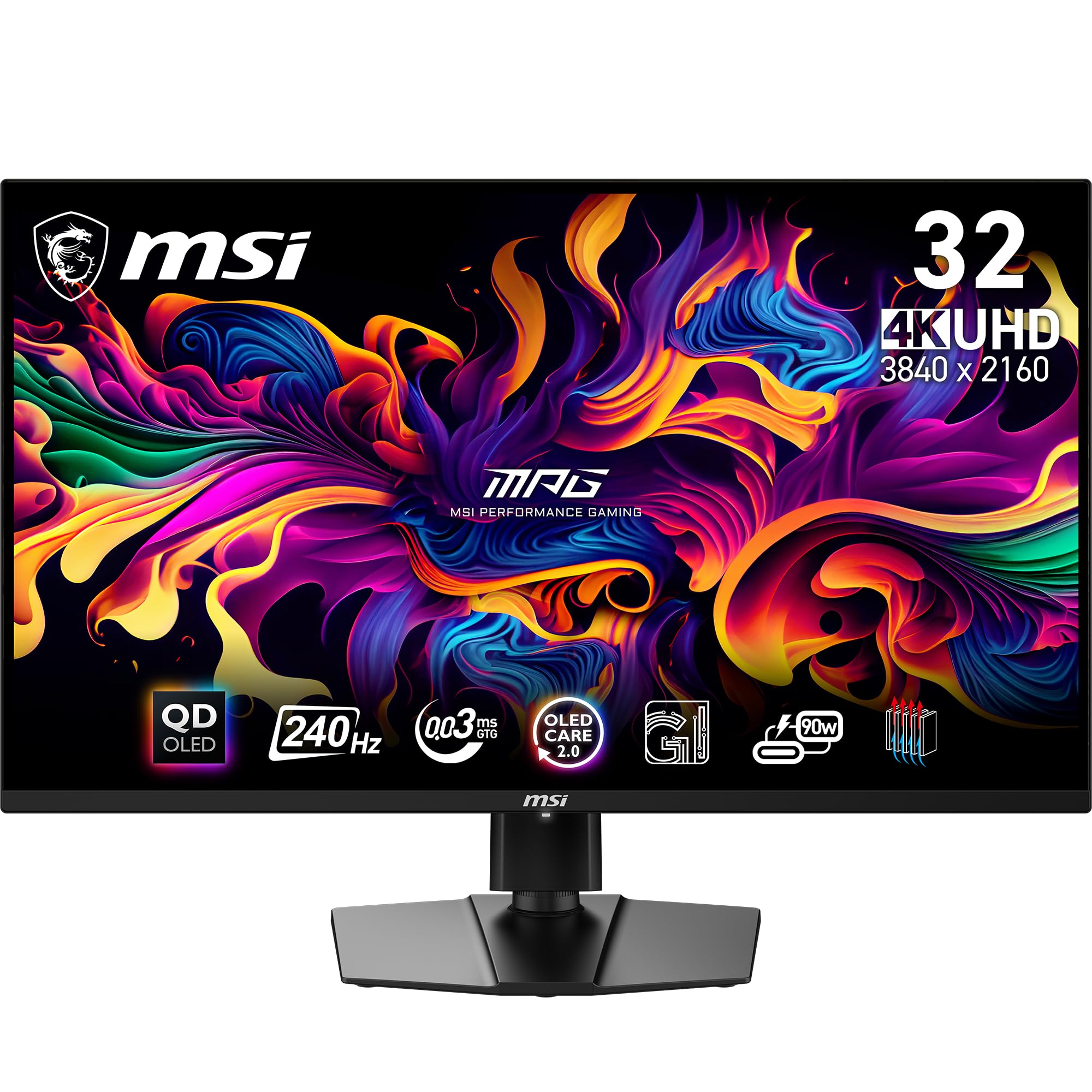 MSI MPG 321URX QD-OLED 31,5" 4K UHD Gaming Monitor - Pannello OLED ...