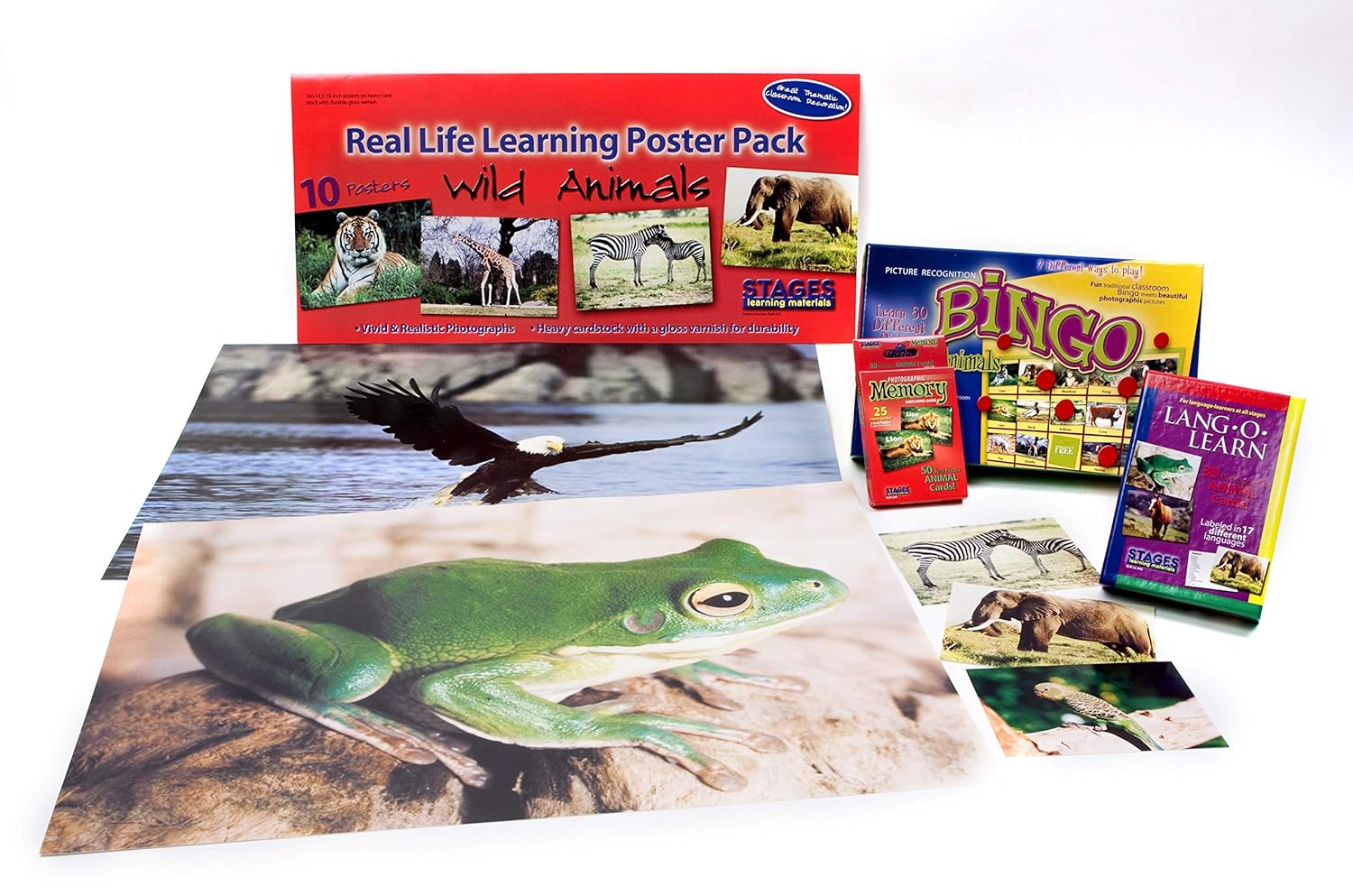 Buy Stages Learning Materials: Animal Themed Kit for Preschool and ...