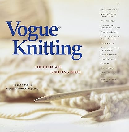 "Vogue Knitting": The Ultimate Knitting Book: Amazon.co.uk: Vogue ...