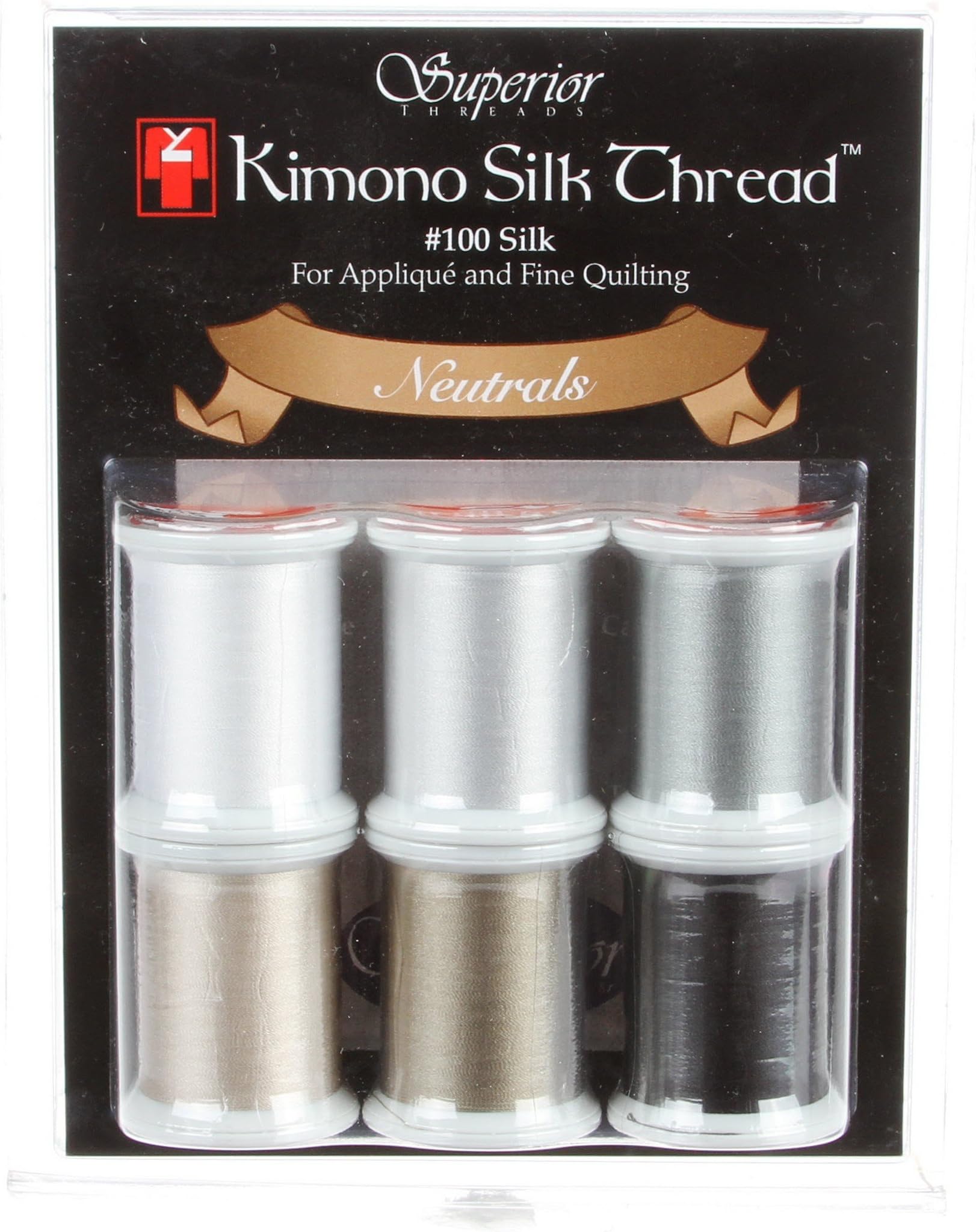 Amazon.com: Superior Threads Kimono Silk #100 Quilting Thread 220 Yards ...