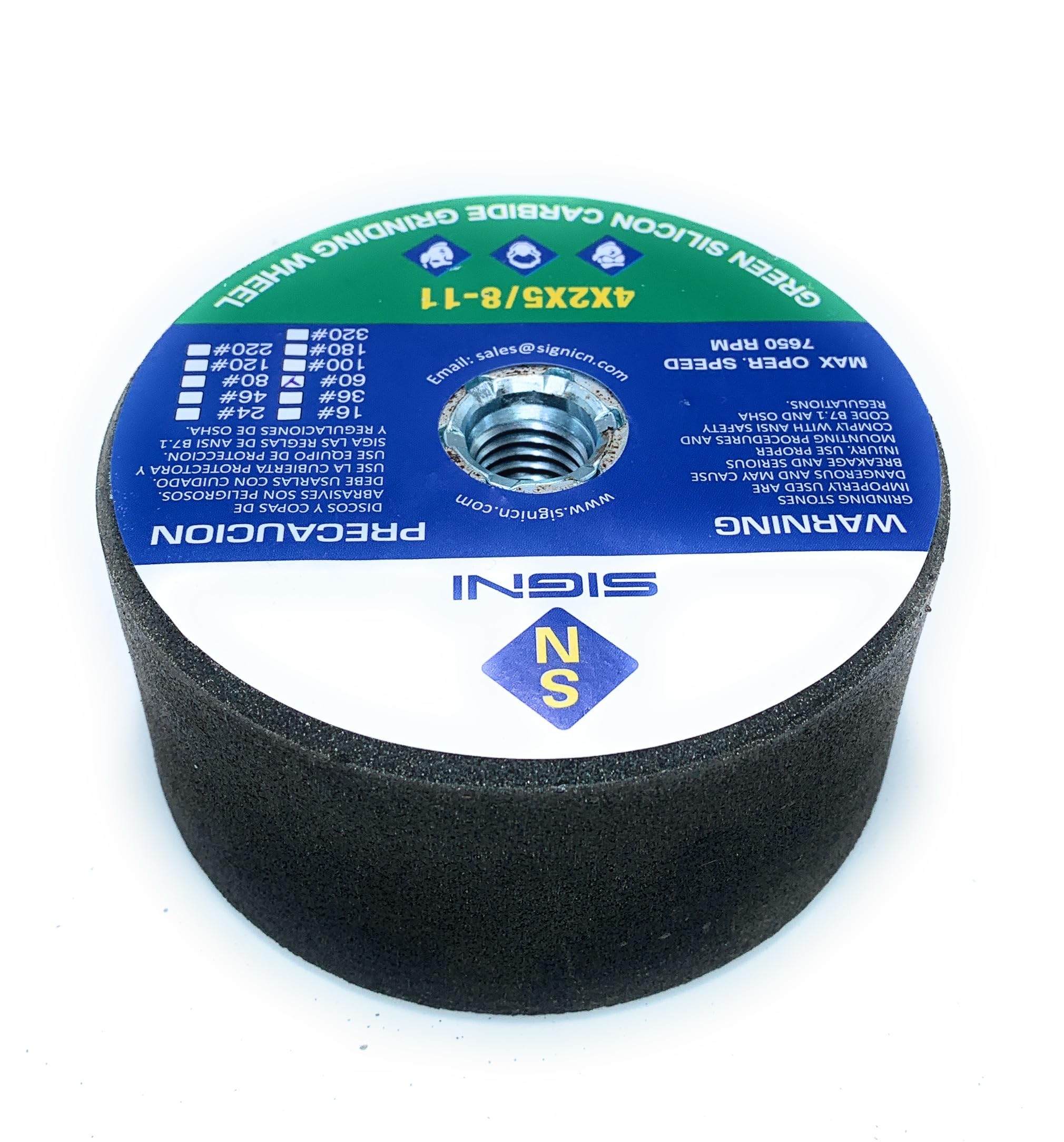 Stone Grinding Wheel 4 Inch Abrasive Green Silicon Carbide Grinding ...