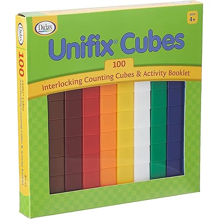Amazon.com: Unifix Cubes (100 unidades) : Juguetes y Juegos