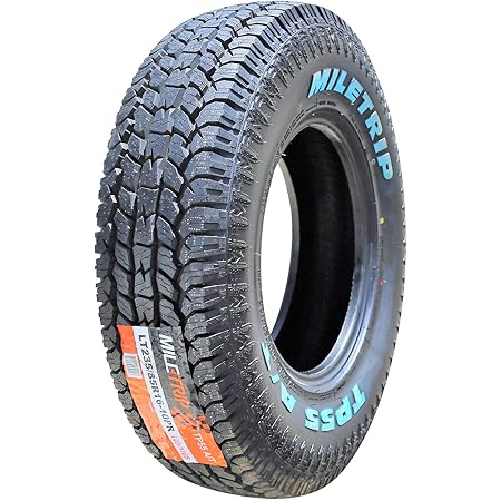 Amazon.com: Miletrip TP55 A/T All-Terrain Off-Road Light Truck Radial ...