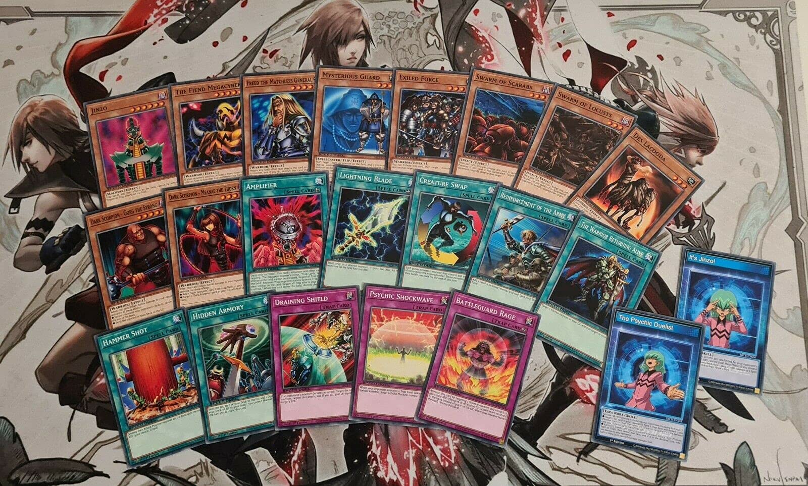 Speed Duel 22 Cards Yugioh Duel Monster Battle City Machine ...