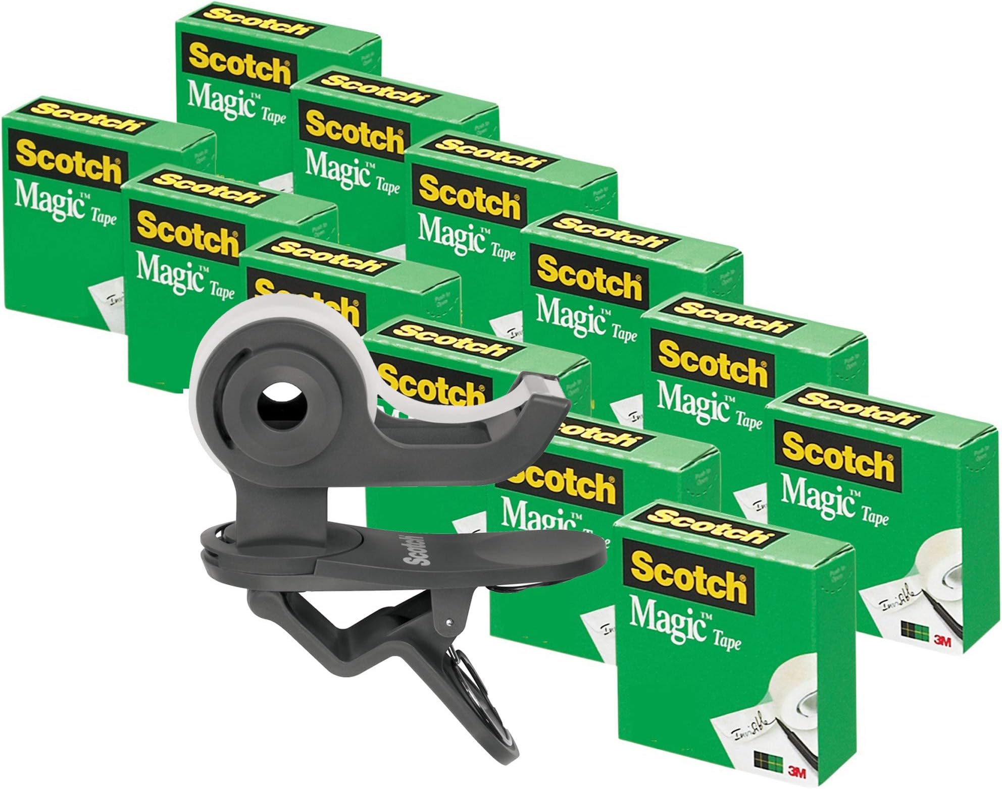 Amazon.com : SCOTCH Adhesive Tape Dispenser C&T, Mint Green, 1 Roll ...