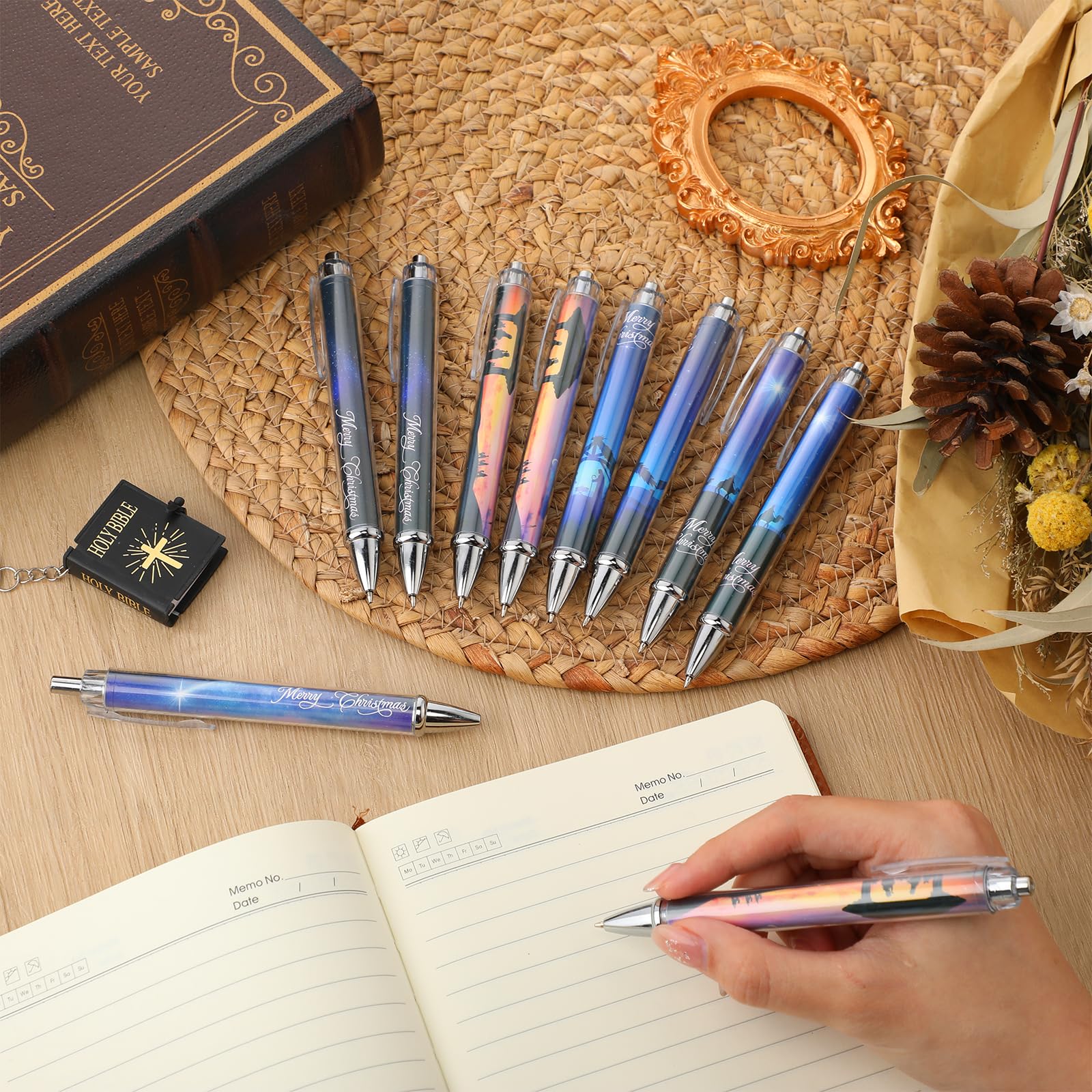 Snapklik.com : Yeaqee 48 Pcs Christian Pens Bulk Bible Verse Religious ...