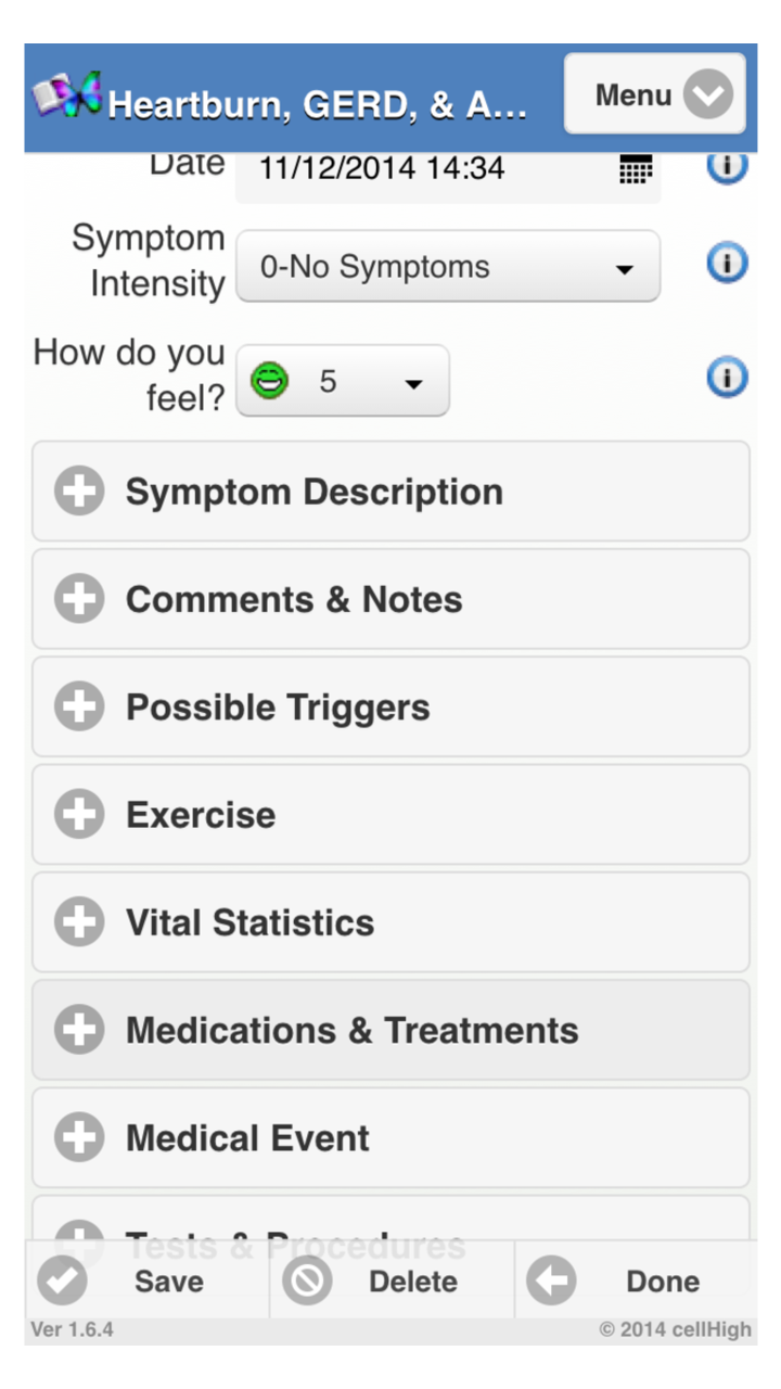 Heartburn, GERD, and Acid Reflux Diary - App on the Amazon Appstore