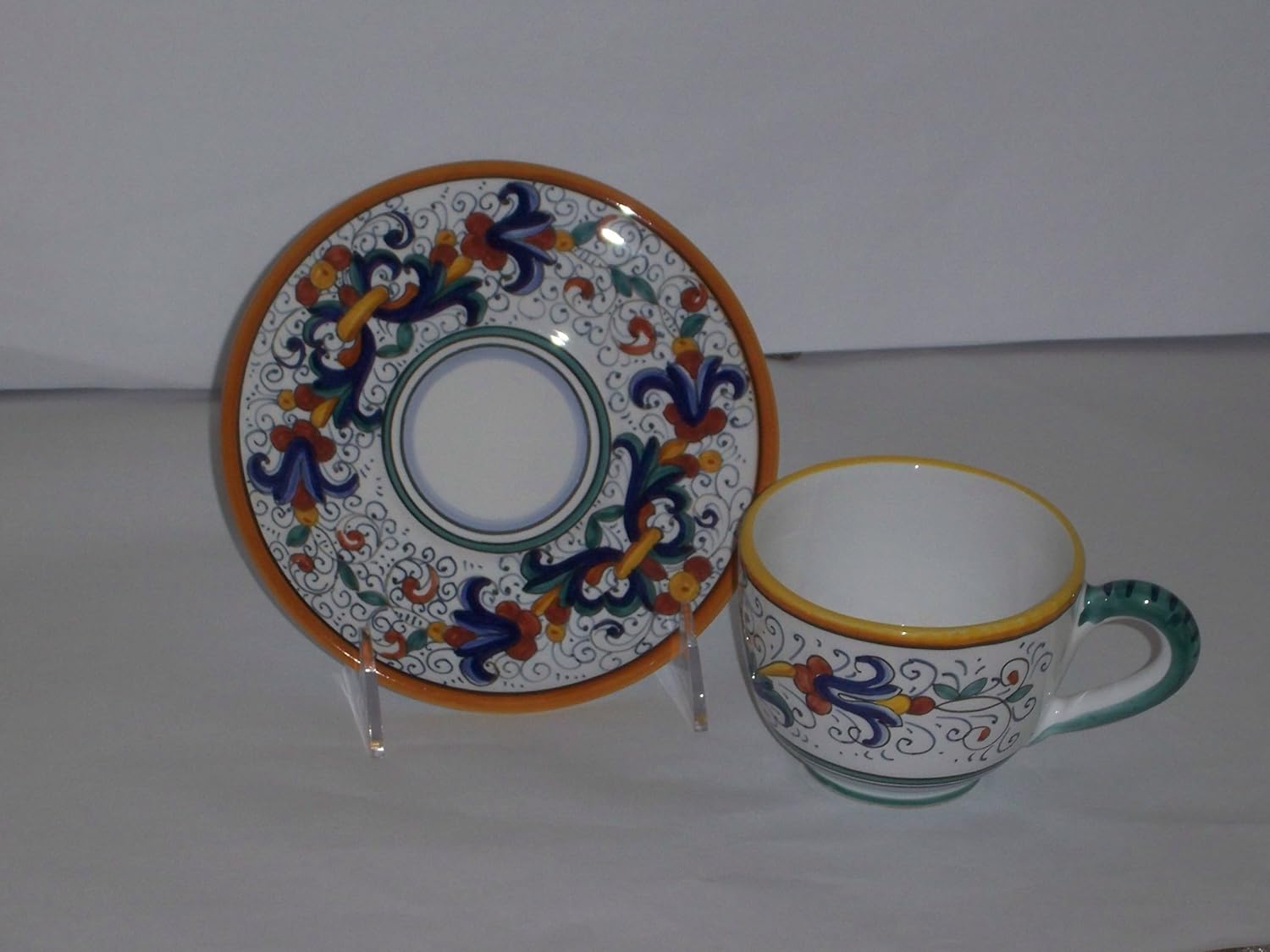 Amazon.com | Umbria Deruta Cup and Saucer: Other Products: Cup & Saucer ...