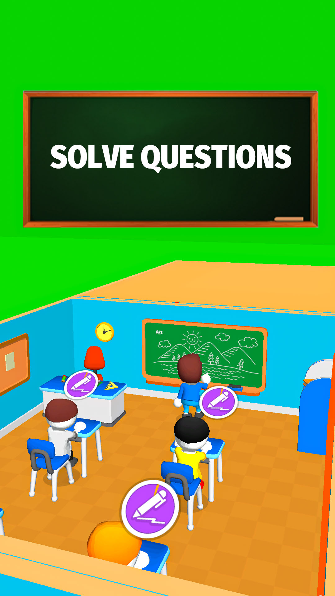 Anime Teacher Sim: My School Life Challenge 3D Pass or Fail Classroom ...