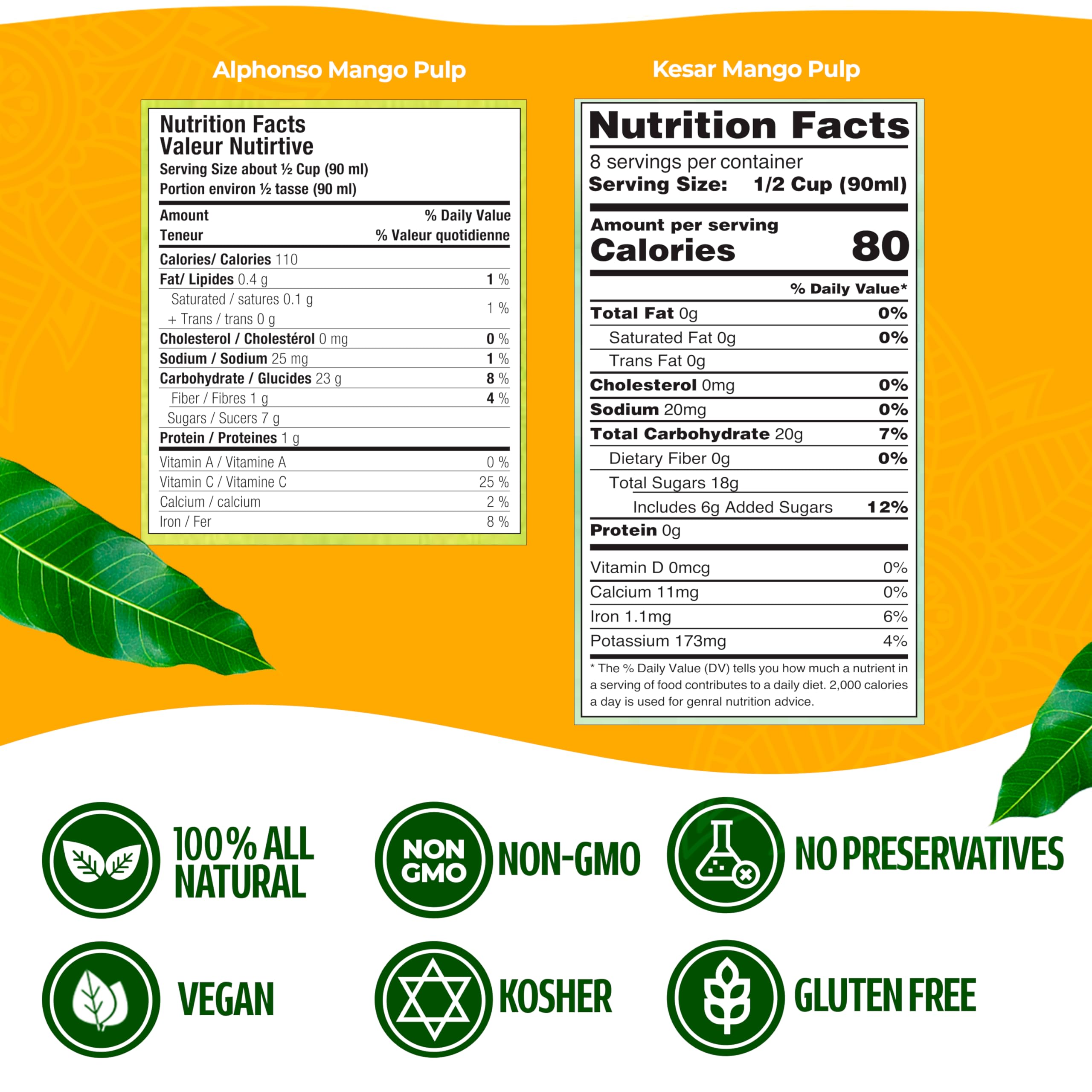 Snapklik.com : Ashoka Canned Mango Pulp, Premium Alphonso Mango Extract ...