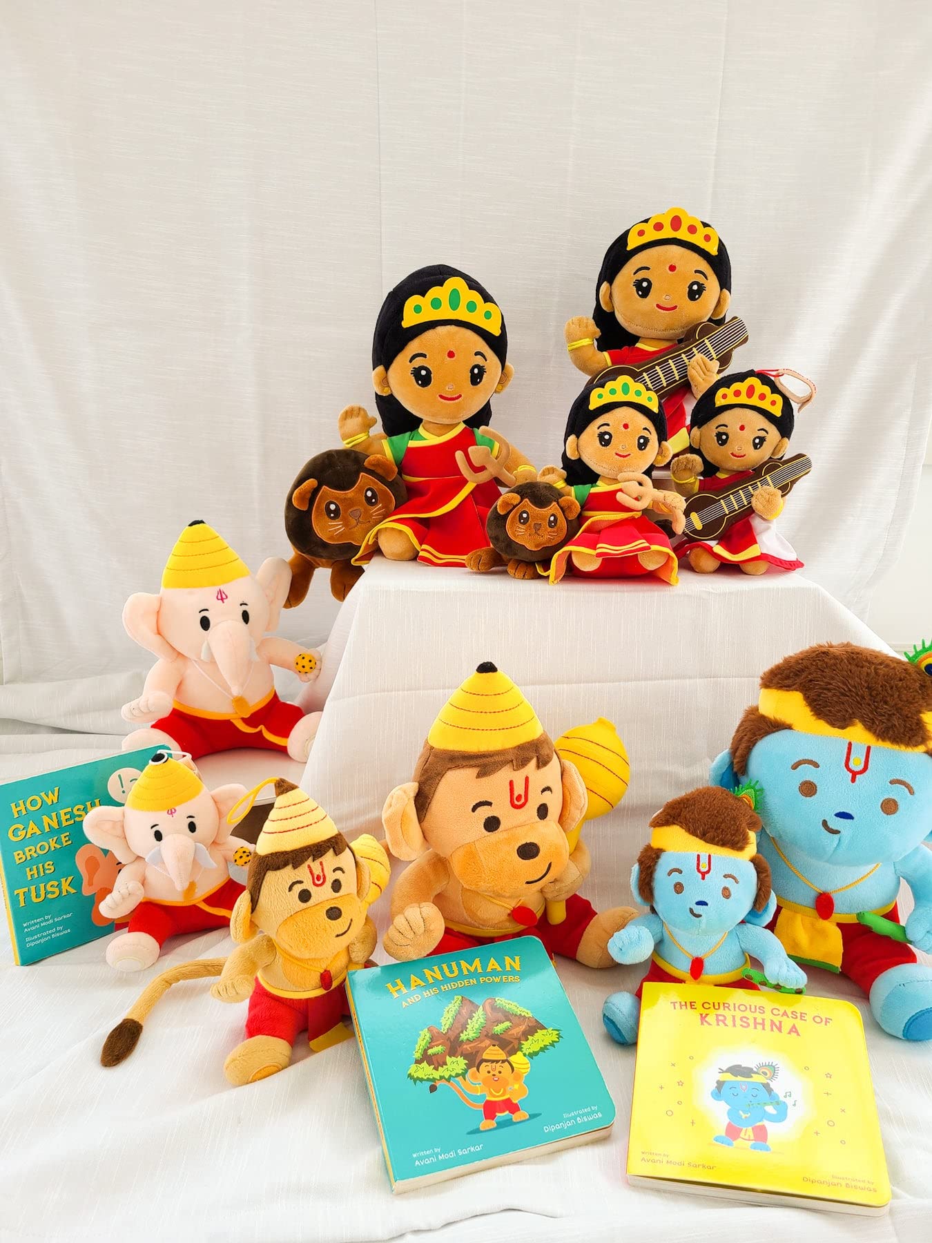 Buy MODI TOYS The Omni Bundle Mantra Singing Durga Devi, Saraswati Devi ...