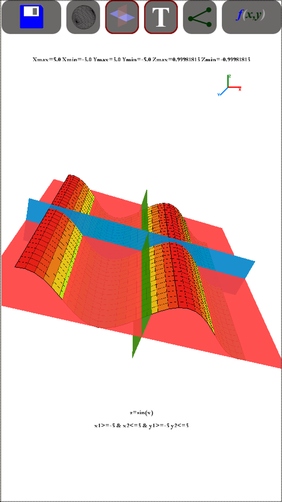 3D Functions Graph Plotter - App on Amazon Appstore