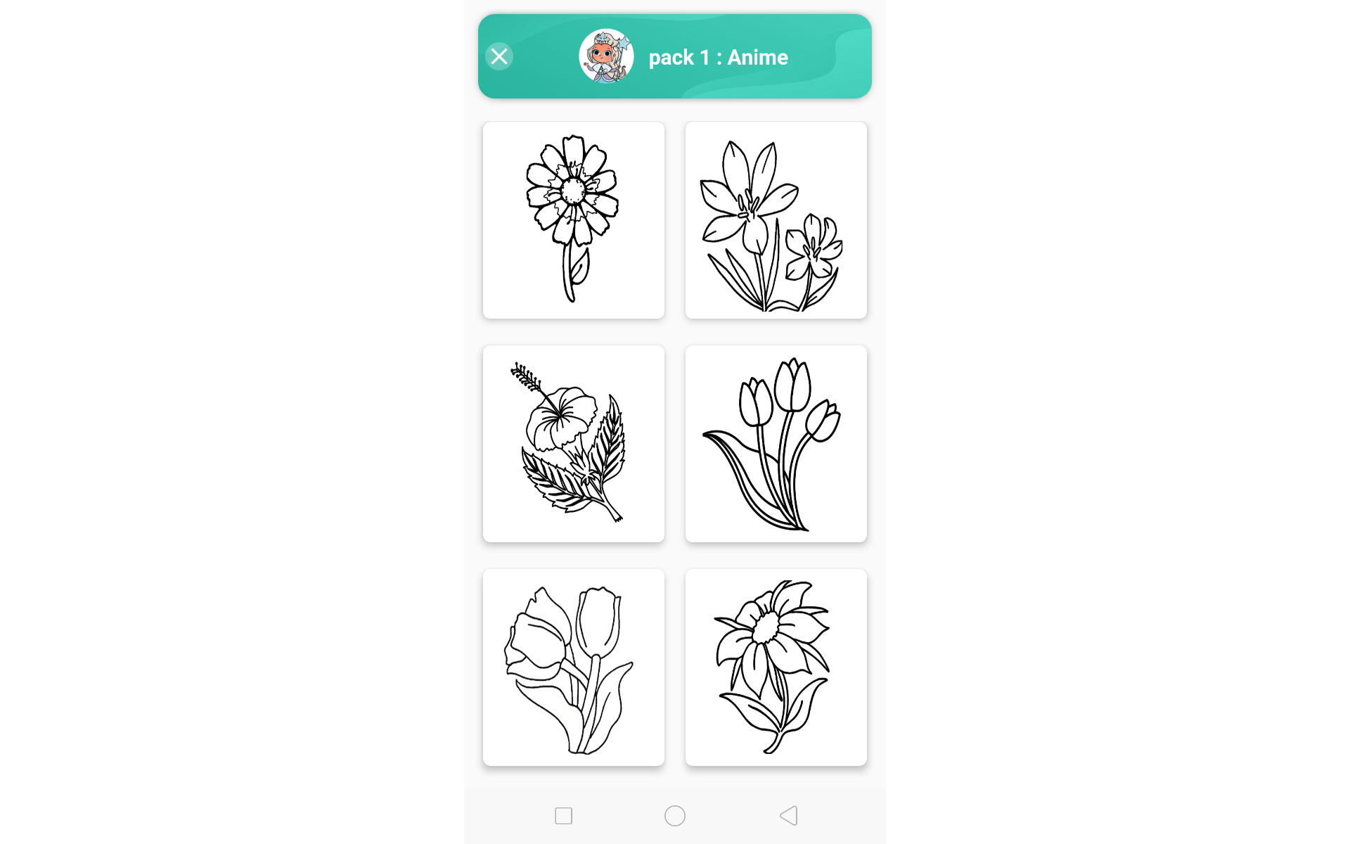 Flowers Coloring Glitter Games - App on Amazon Appstore