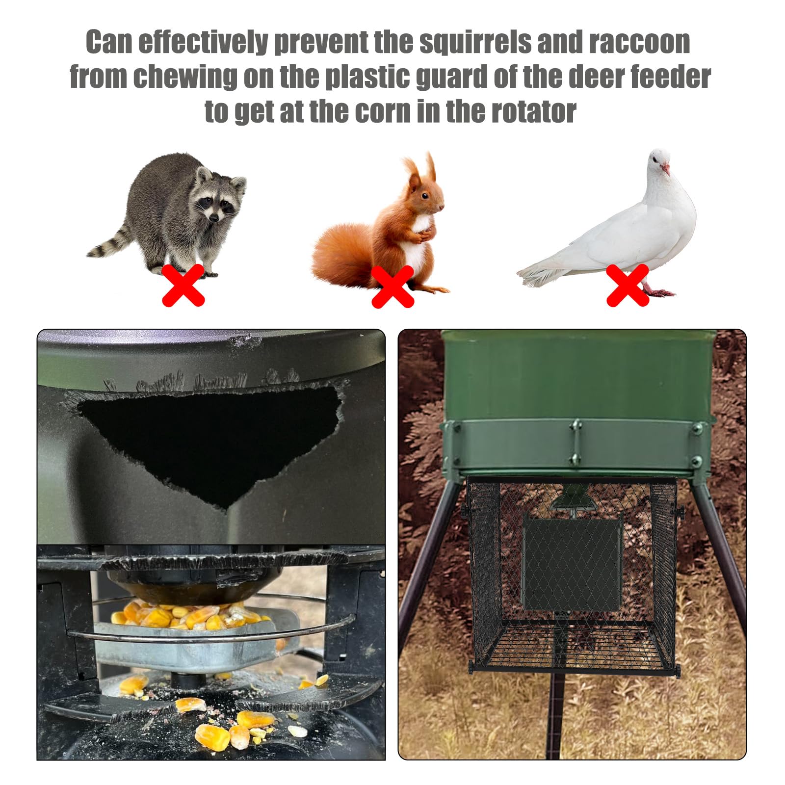 Deer Feeder Raccoon Guard C U Outdoors | Gonzalez, Louisiana UTV