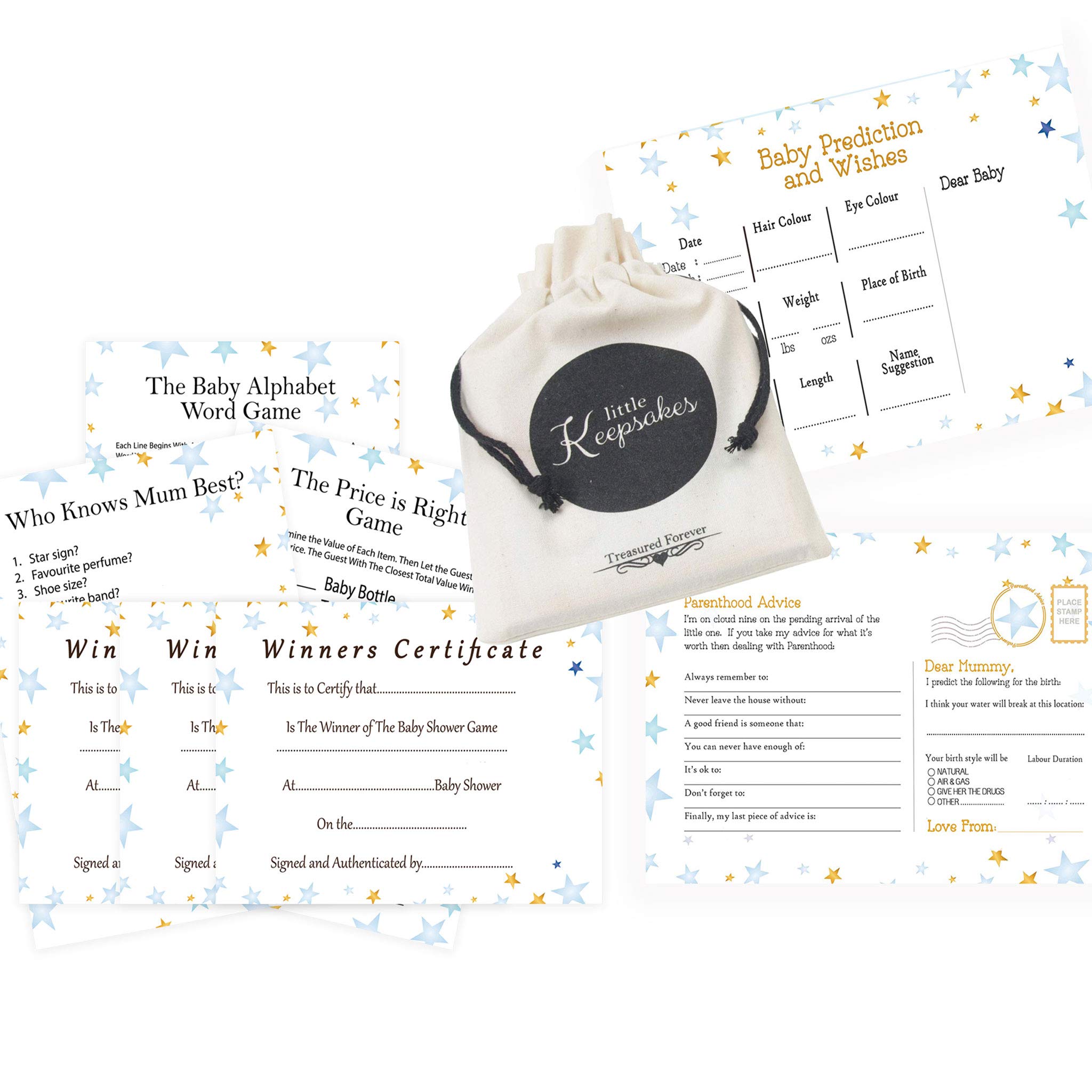 Buy RUSTIC ROBIN RR Designs Baby Shower Games Boy 16 Guests Twinkle buy-rustic-robin-rr-designs-baby-shower-games-boy-16-guests-twinkle