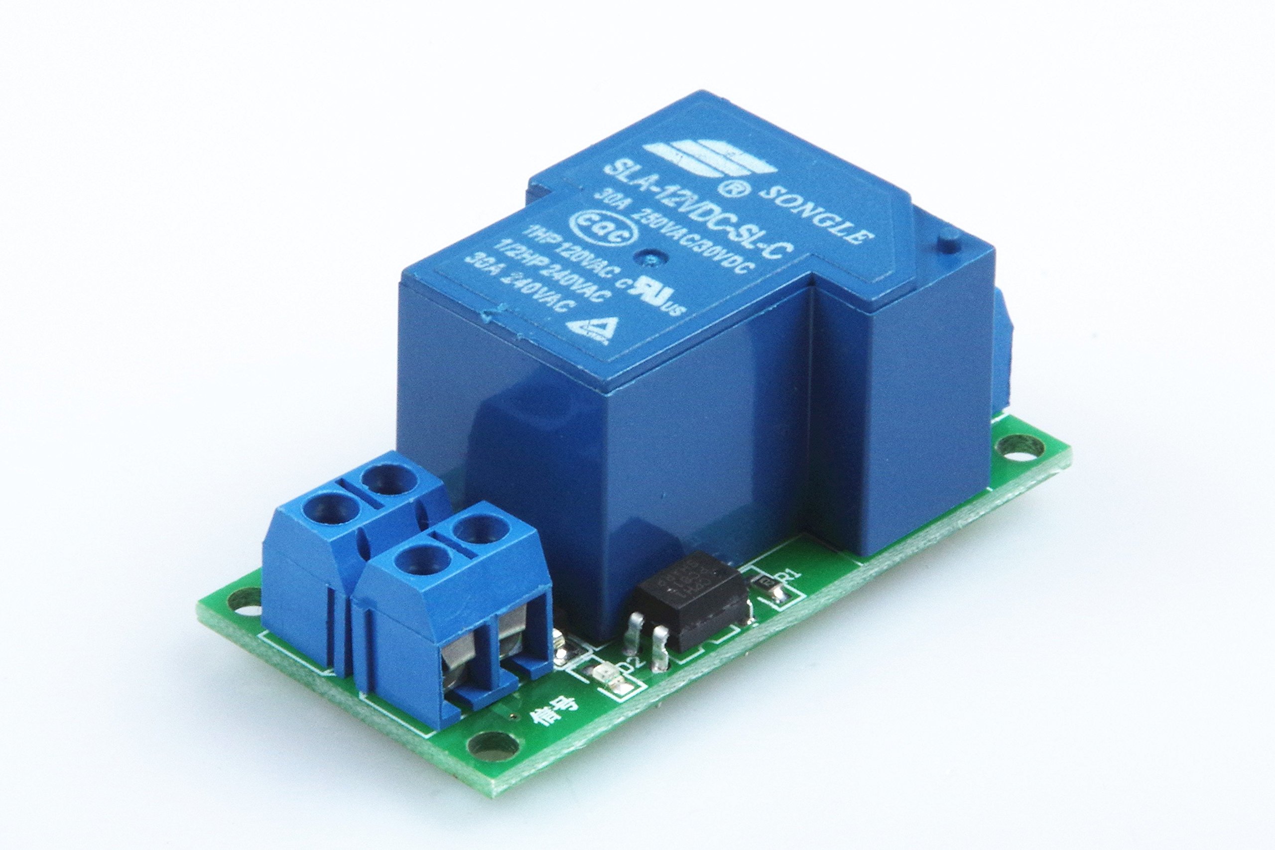 30 Amp Relay 12v Relay Module 30A High Current Relay Module - 12V ...