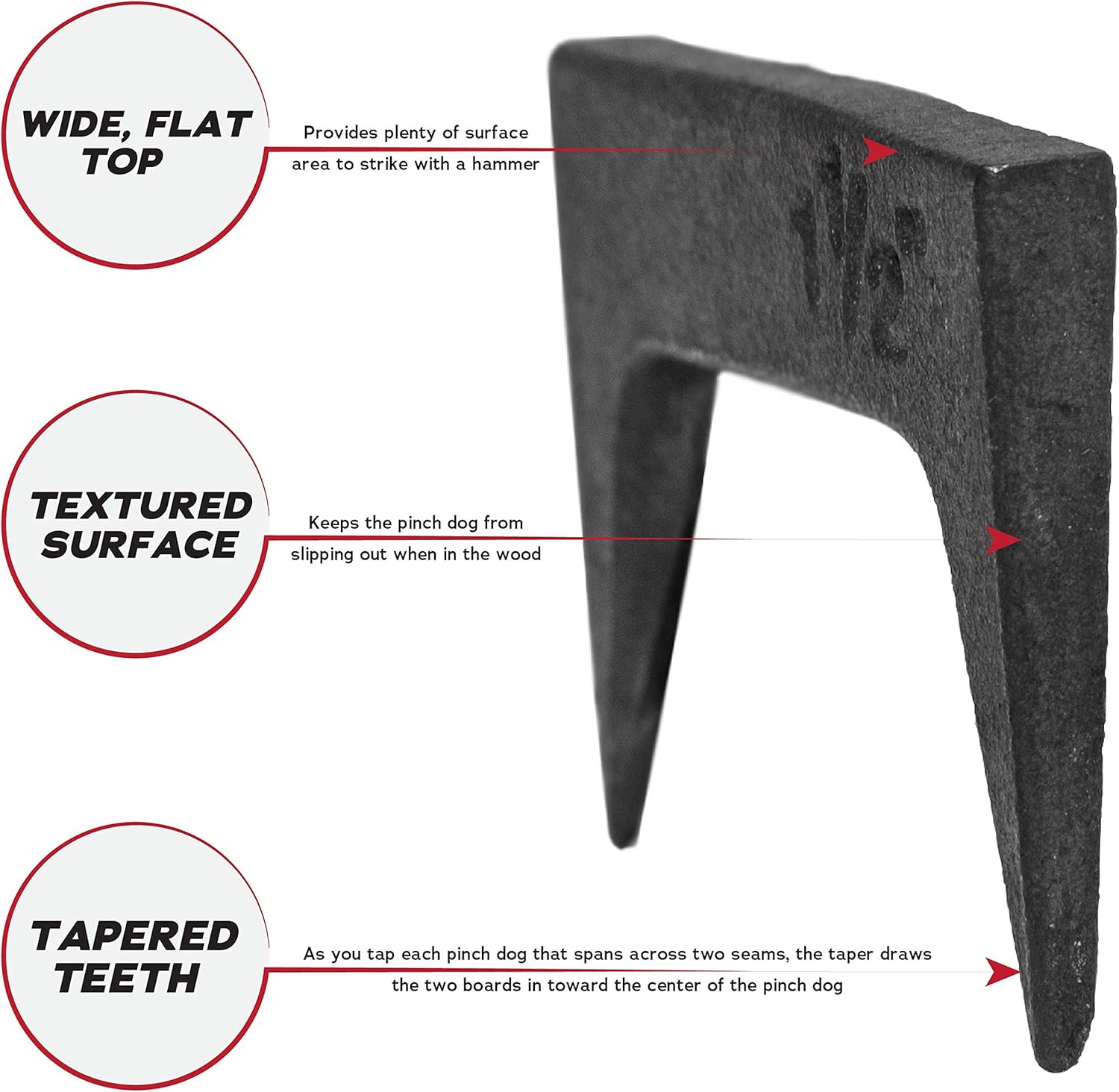 1½ Inch Wide Pinch Dogs Woodworking Clamp Tool, Philippines | Ubuy