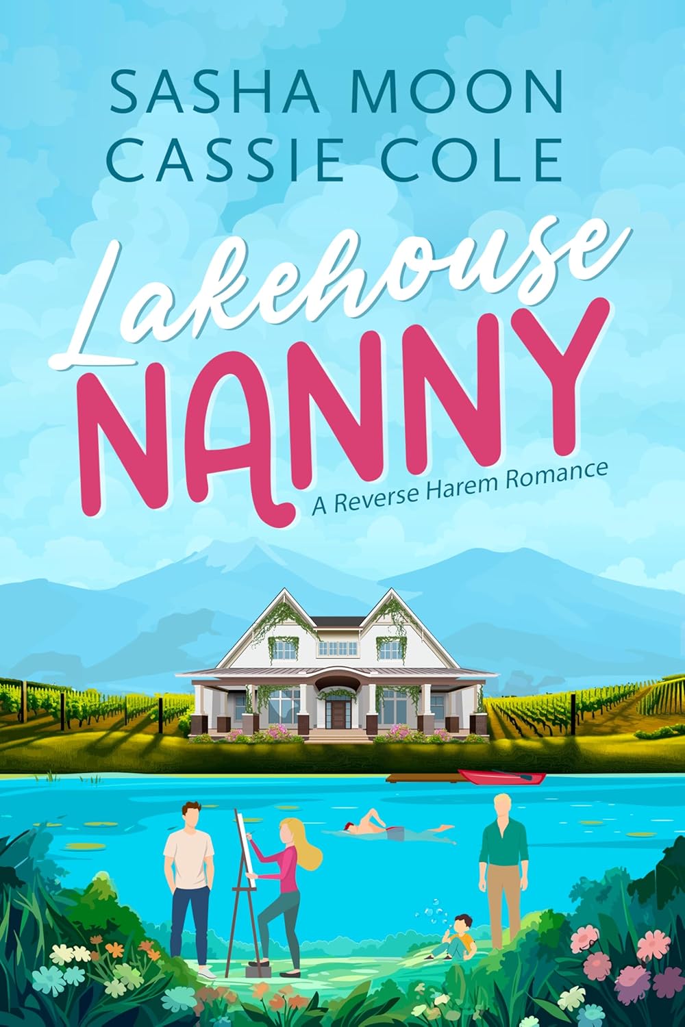 Amazon.com: Lakehouse Nanny: A Reverse Harem Romance eBook : Moon ...
