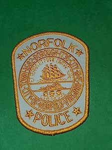 Amazon.com: Norfolk Police Embroidered Patch