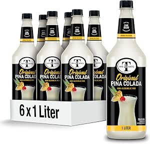 Pina Colada Mix, 1 L Bottle (Pack of 6) : Amazon.co.uk: Grocery