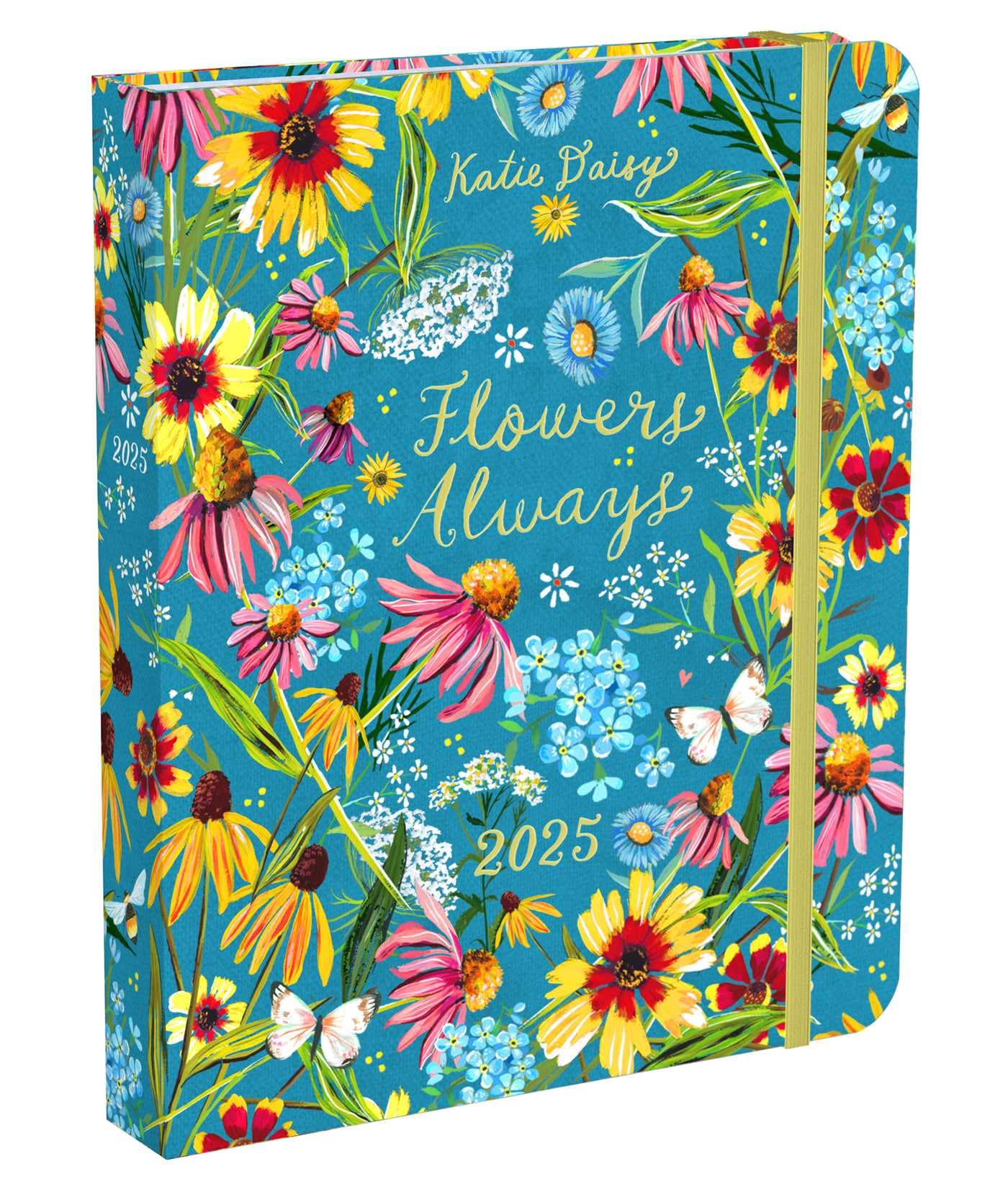 Katie Daisy 2025 Deluxe Weekly Planner: Flowers Always: Calendars ...