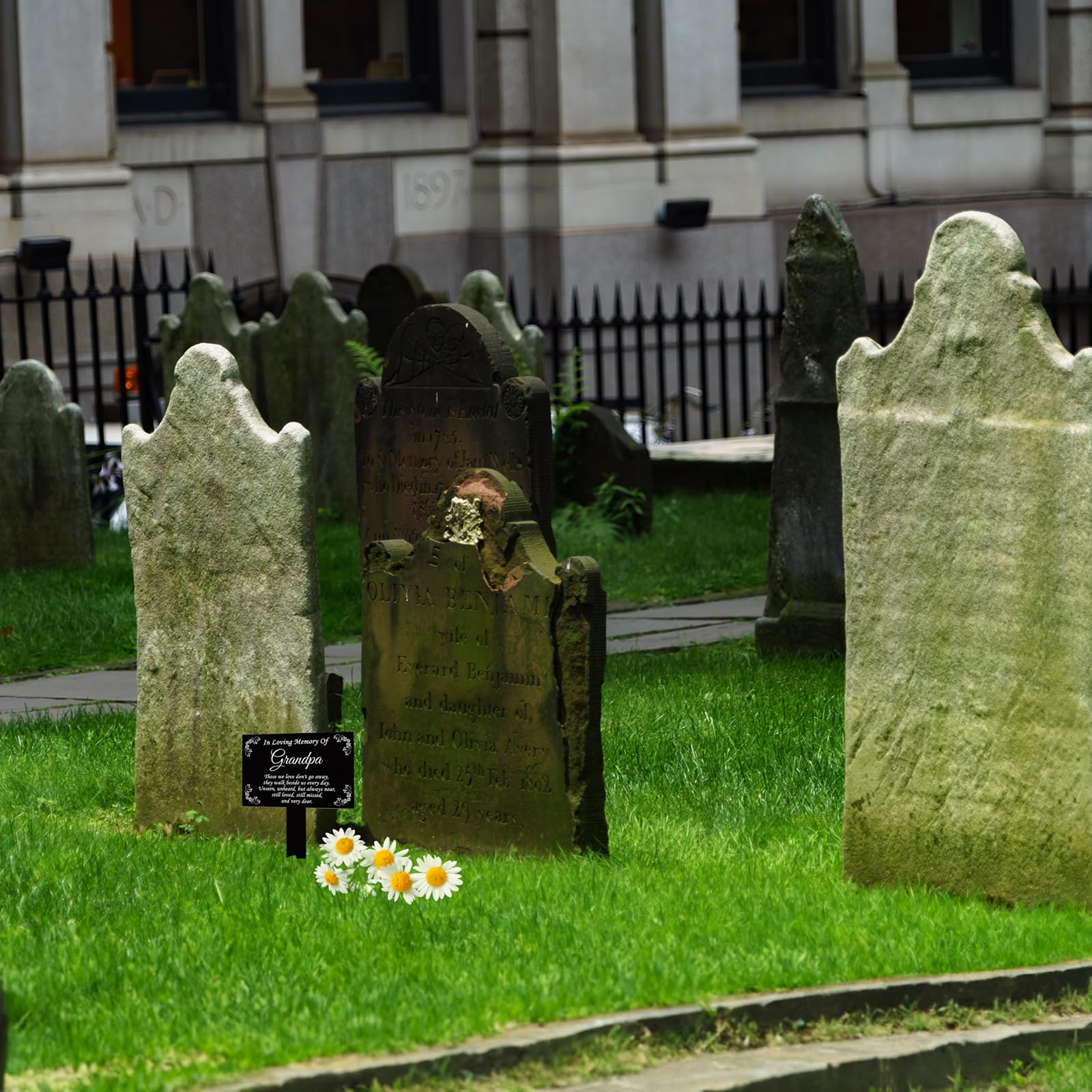 Snapklik.com : Grandpa Cemetery Decorations For Grave, Grave Markers ...