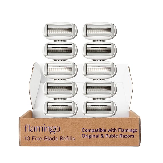 Amazon.com: Flamingo Women's Original Razor Blade Refill Cartridges for ...