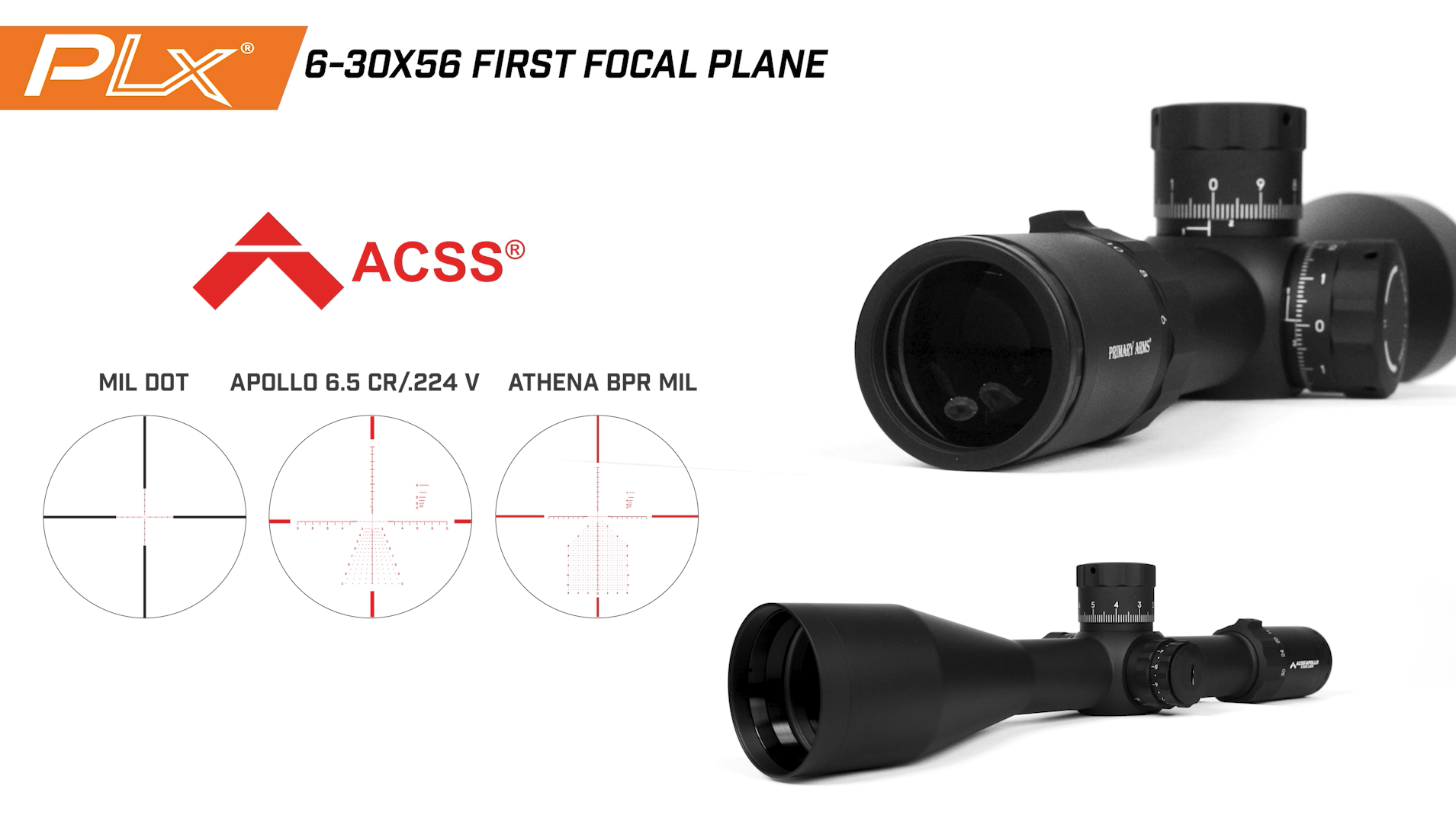 Watch Primary Arms PLx 6-30x56mm FFP Rifle Scope - Illuminated on ...