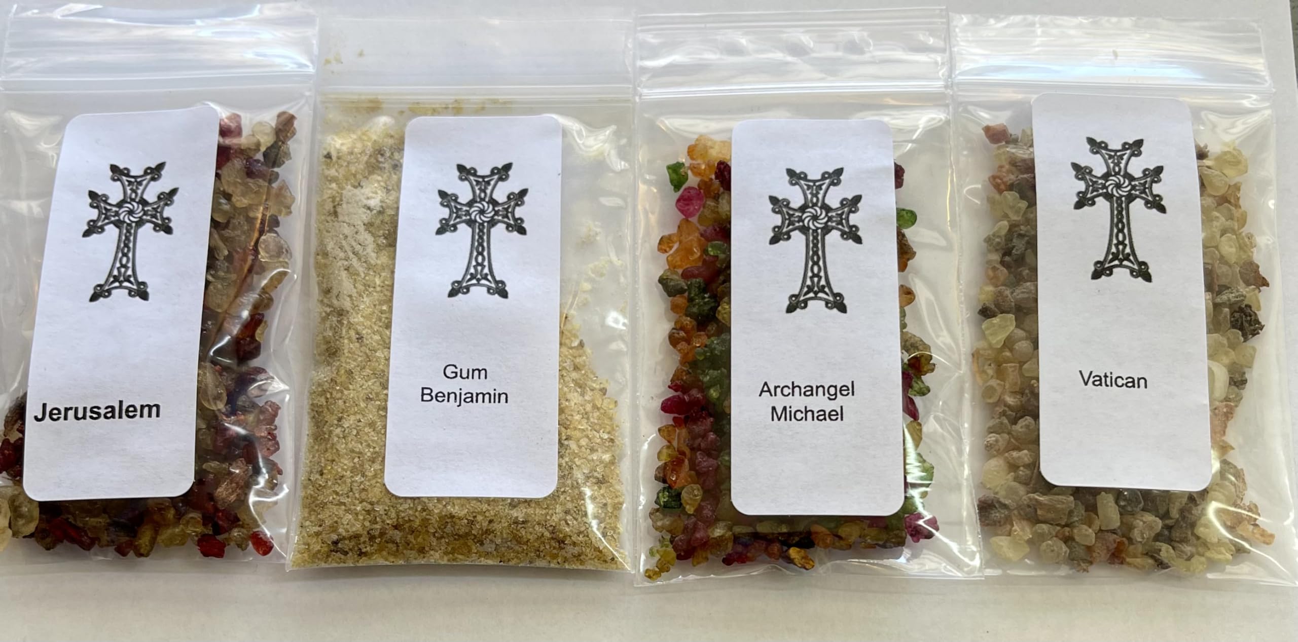 Amazon.com: Resin Incense Sampler Variety Includes 1/4 OZ Bags Each of ...
