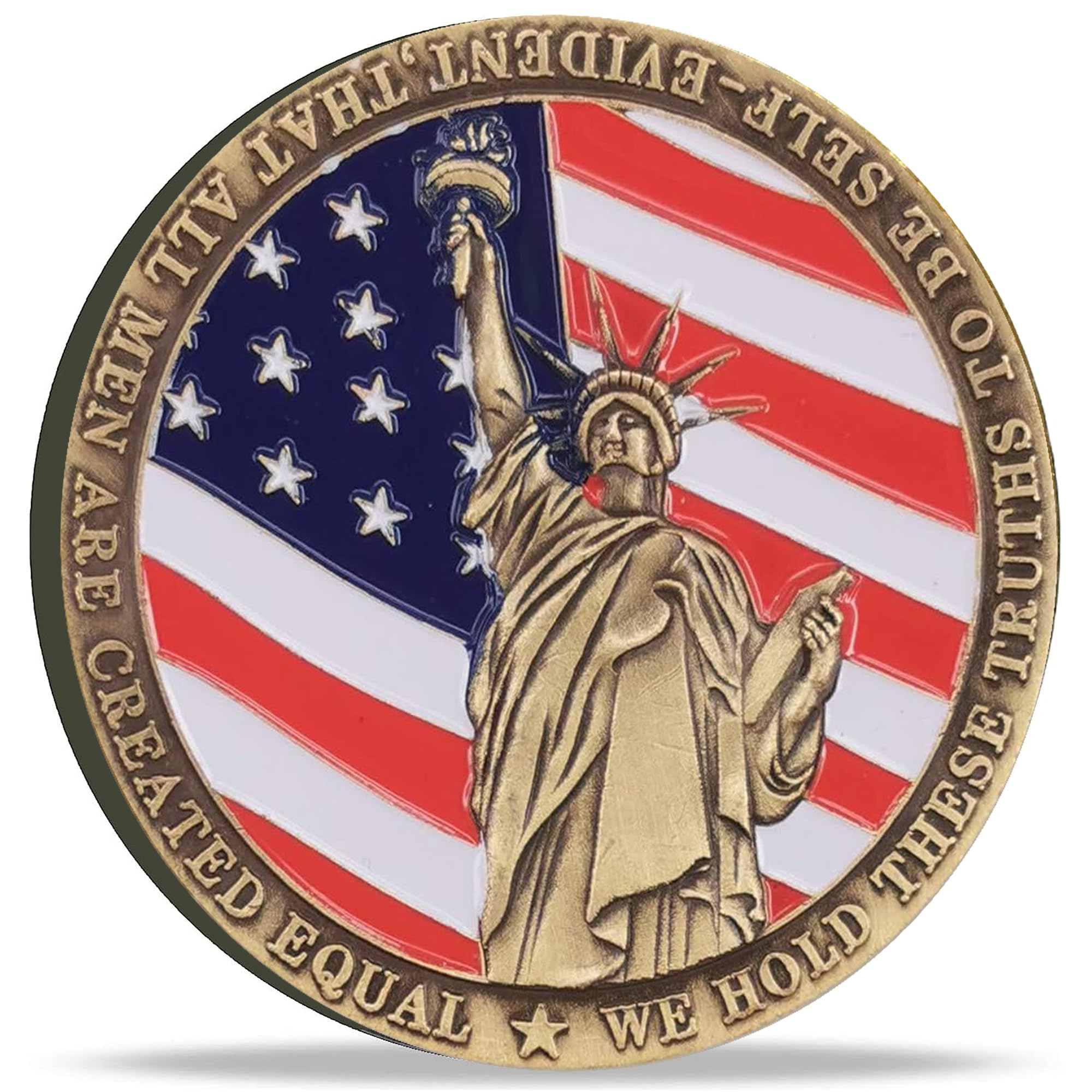 Amazon.com: Strugglejewelry United States Liberty Bell 1776 Challenge ...