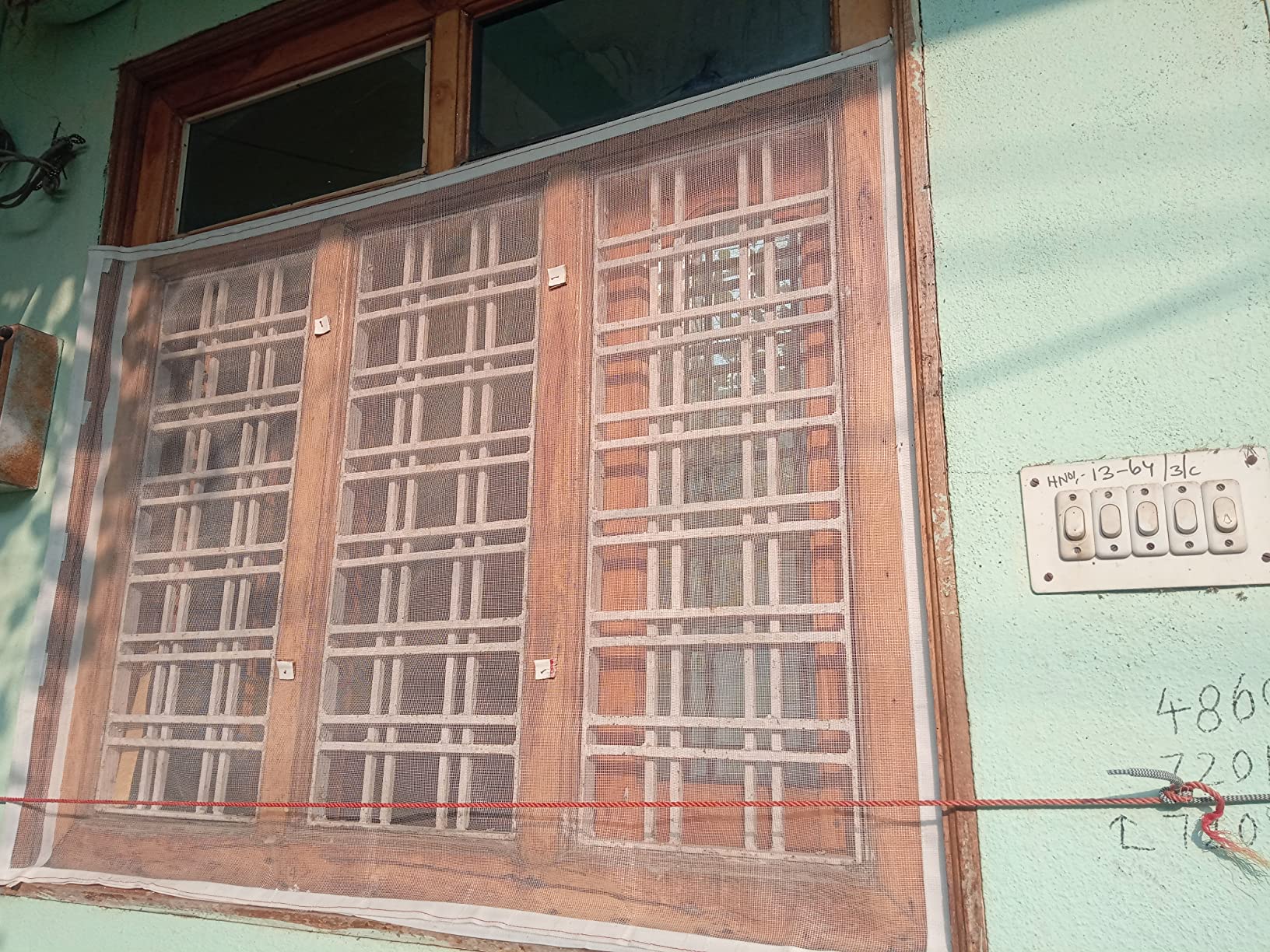 Ridsio Mosquito Net 120 GSM Window Mosquito Net Windows, Doors (4x6 ft ...